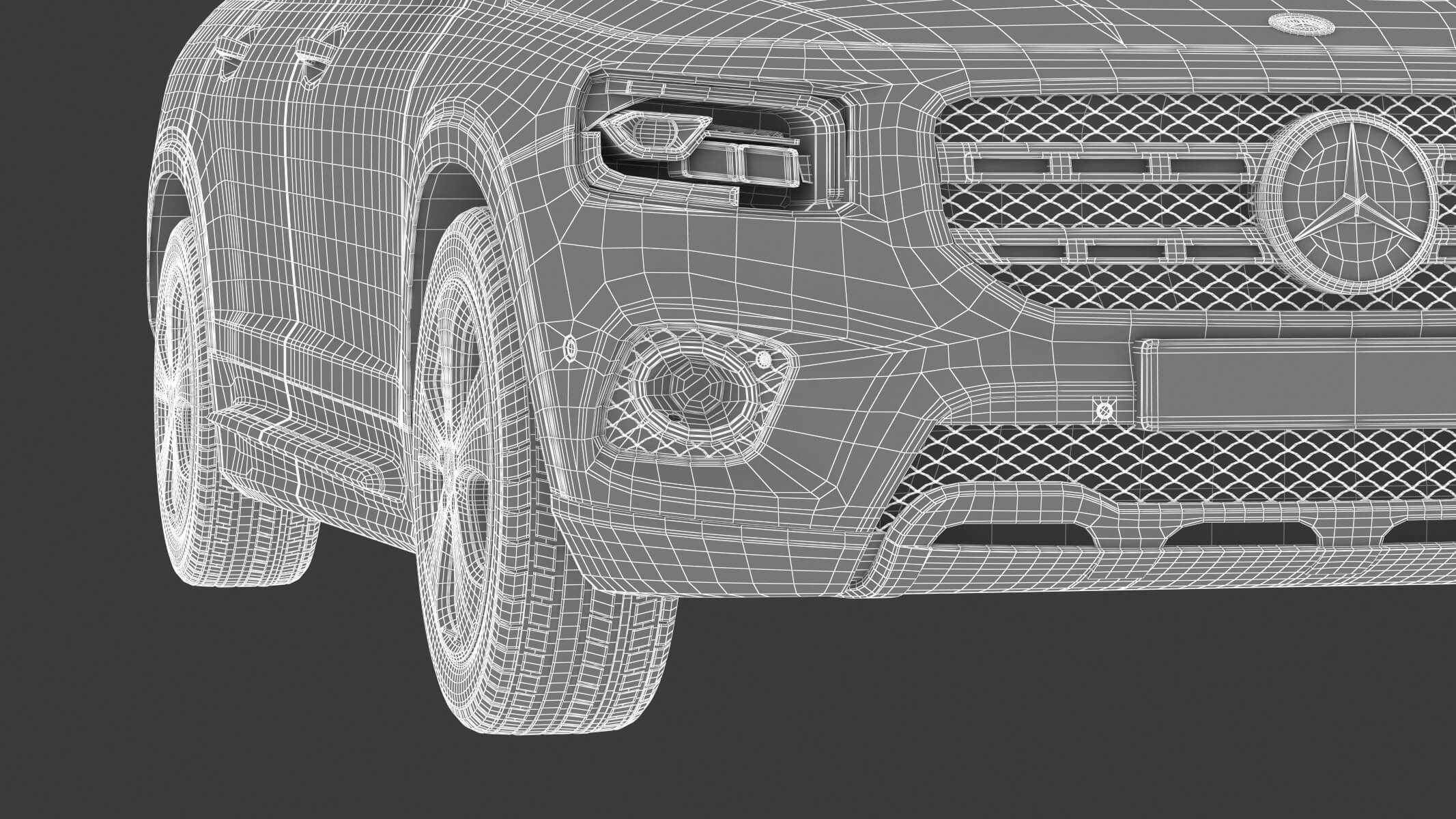 Mercedes-Benz GLB 2020 3D Model by frezzy