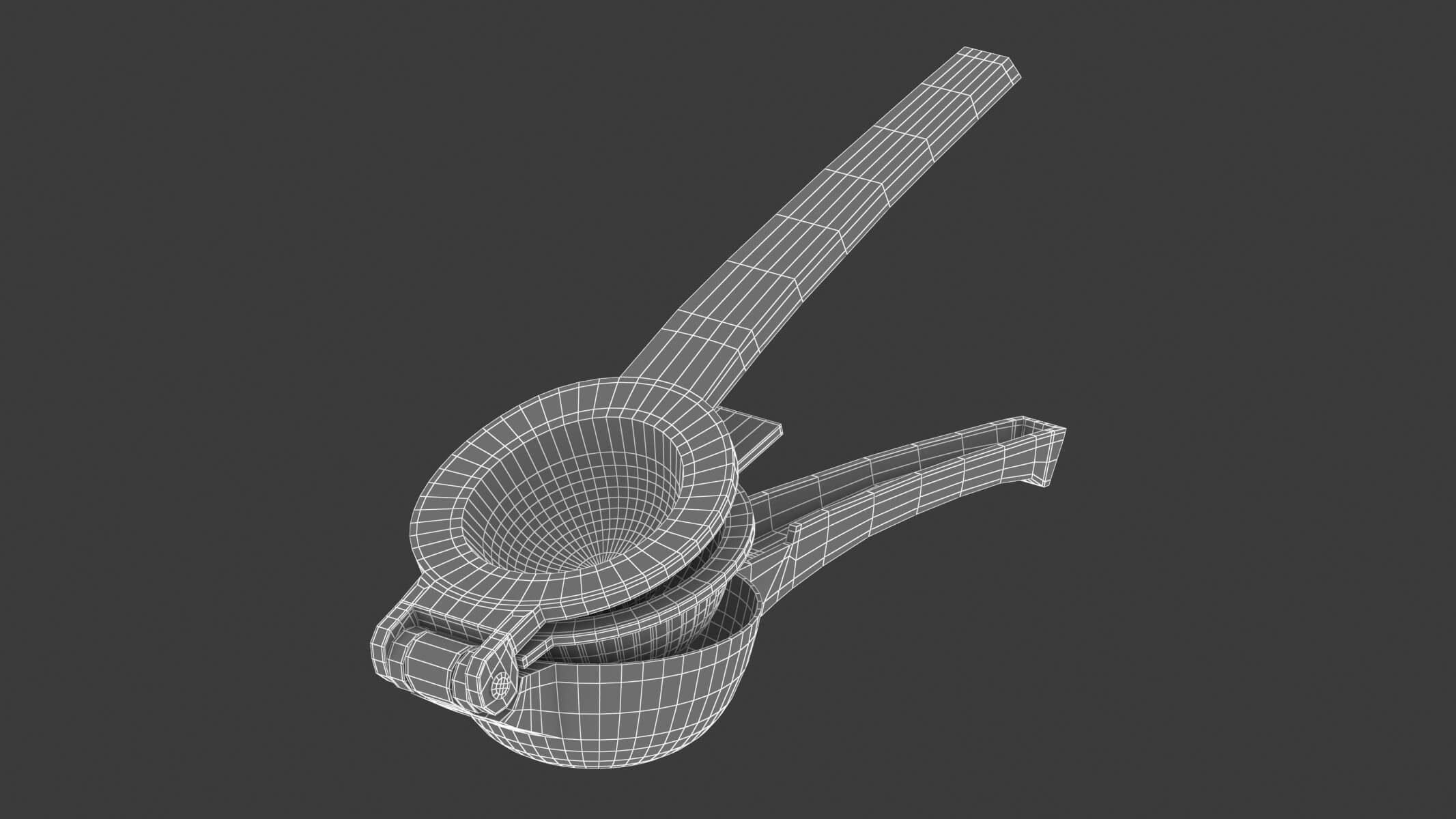 Metal Lemon Lime Squeezer - 3D Model by frezzy