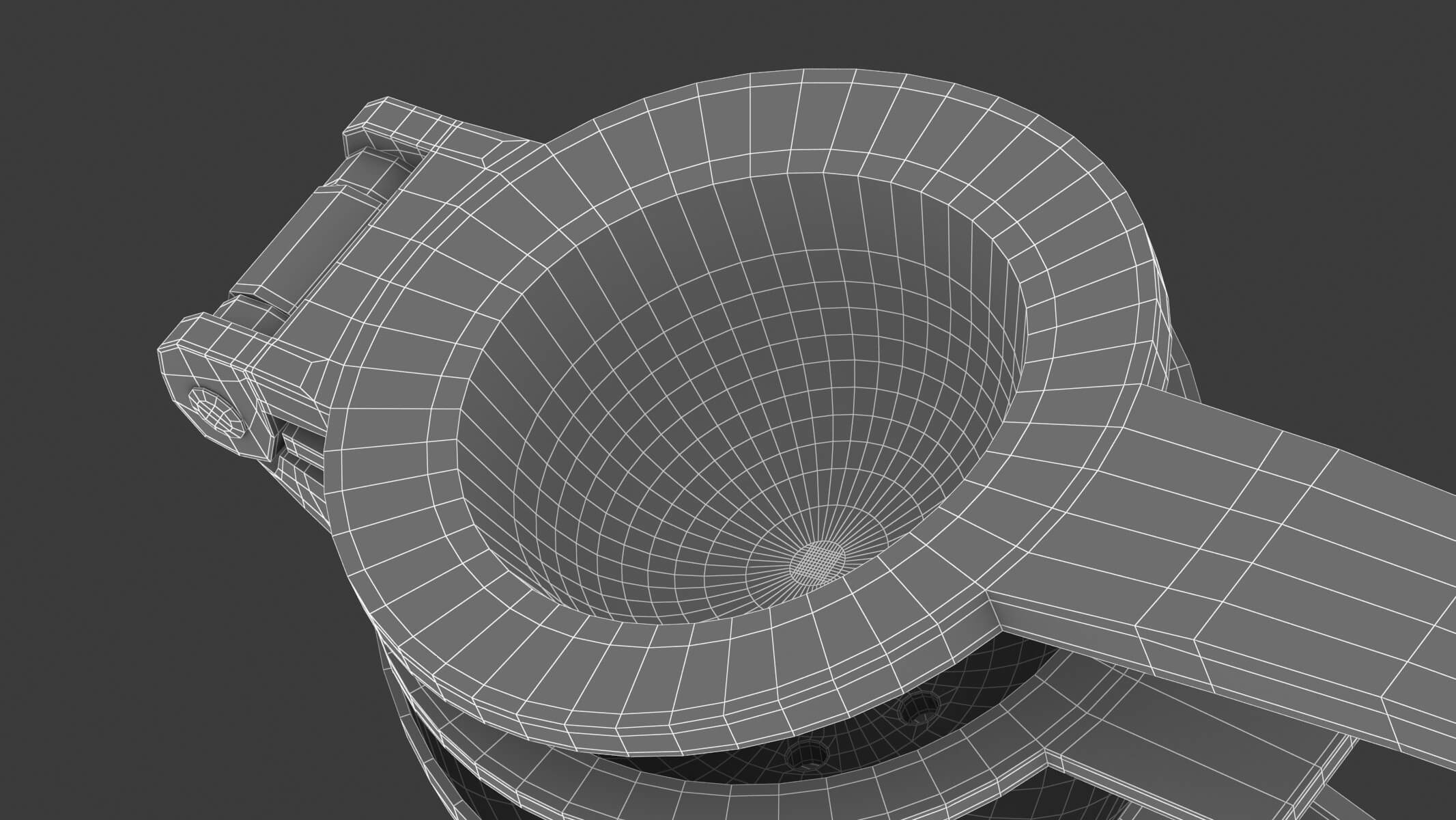 Metal Lemon Lime Squeezer - 3D Model by frezzy