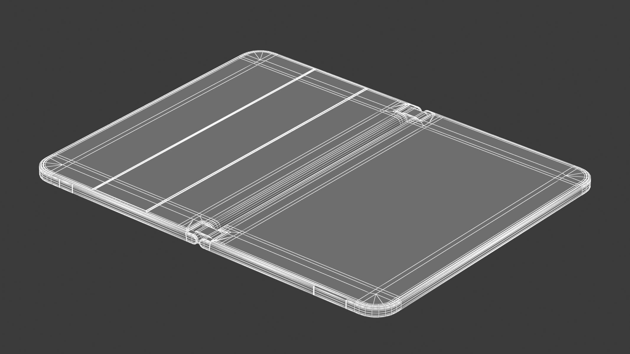 Microsoft Surface Duo 2 - 3D Model by frezzy