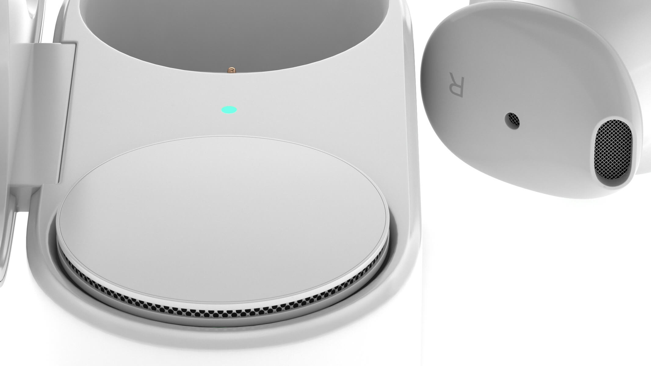 Microsoft Surface Earbuds - 3D Model by frezzy