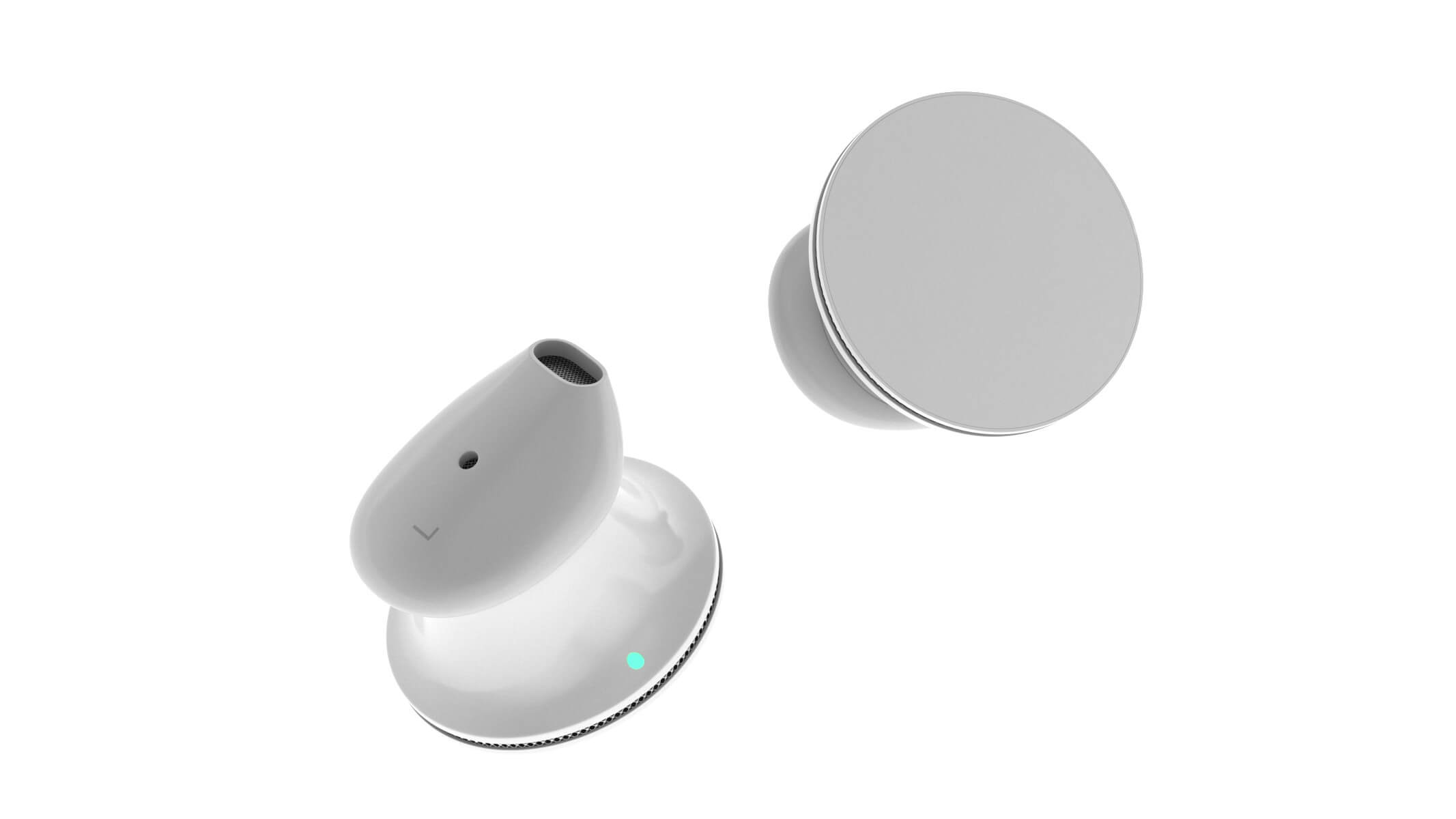 Microsoft Surface Earbuds - 3D Model by frezzy