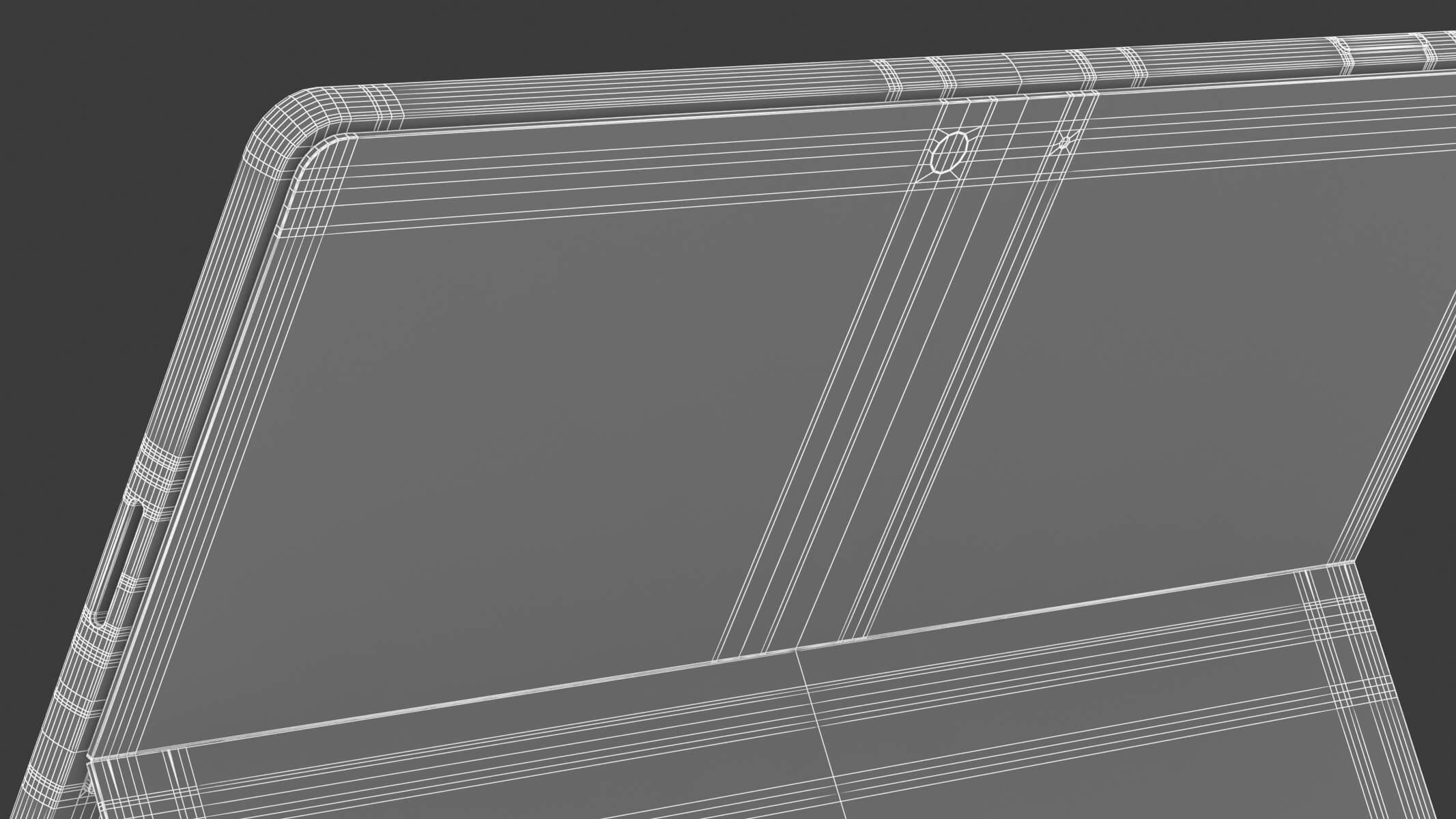 Microsoft Surface Pro 9 Blue - 3D Model by frezzy