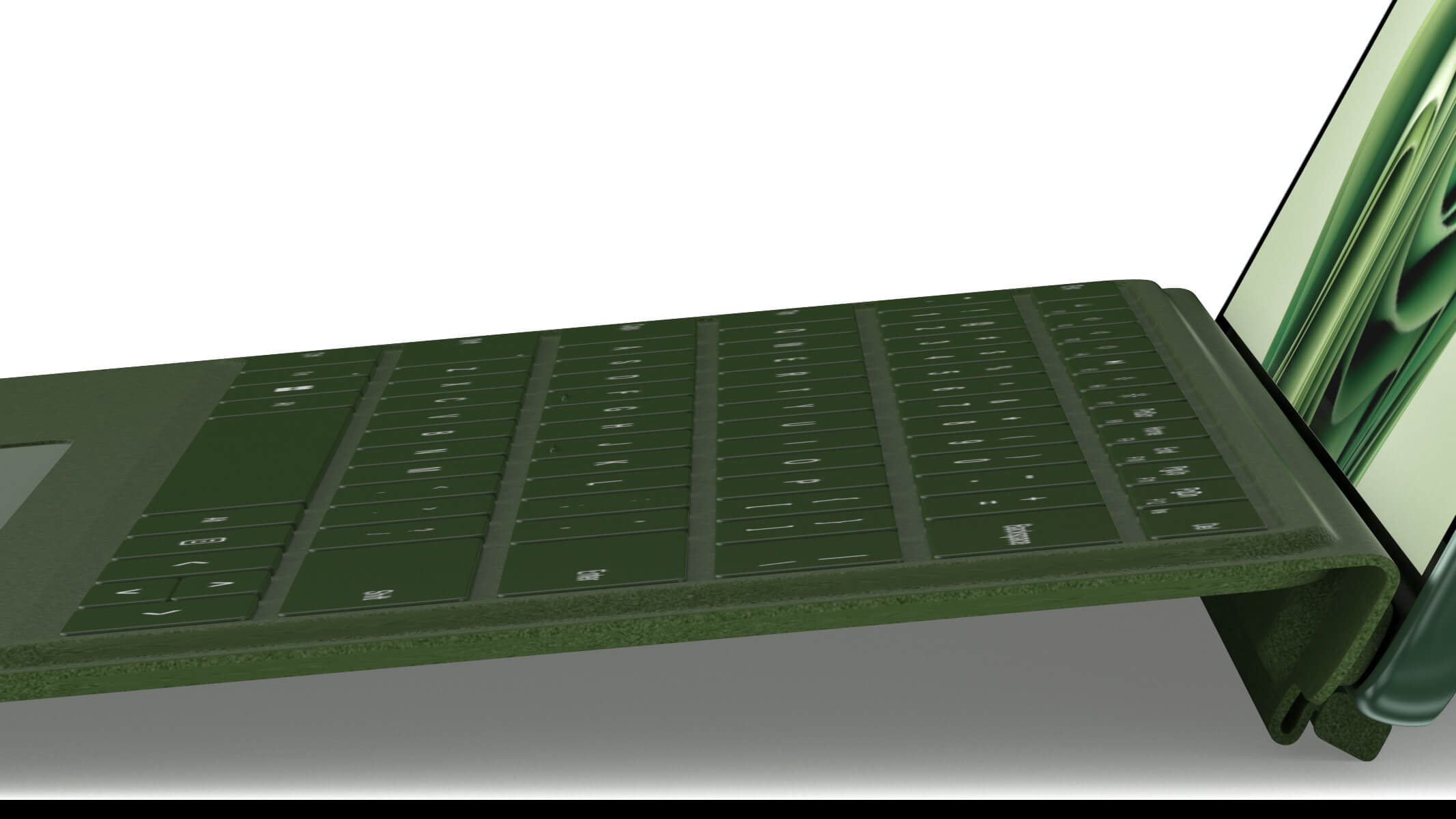 Microsoft Surface Pro 9 Green - 3D Model by frezzy