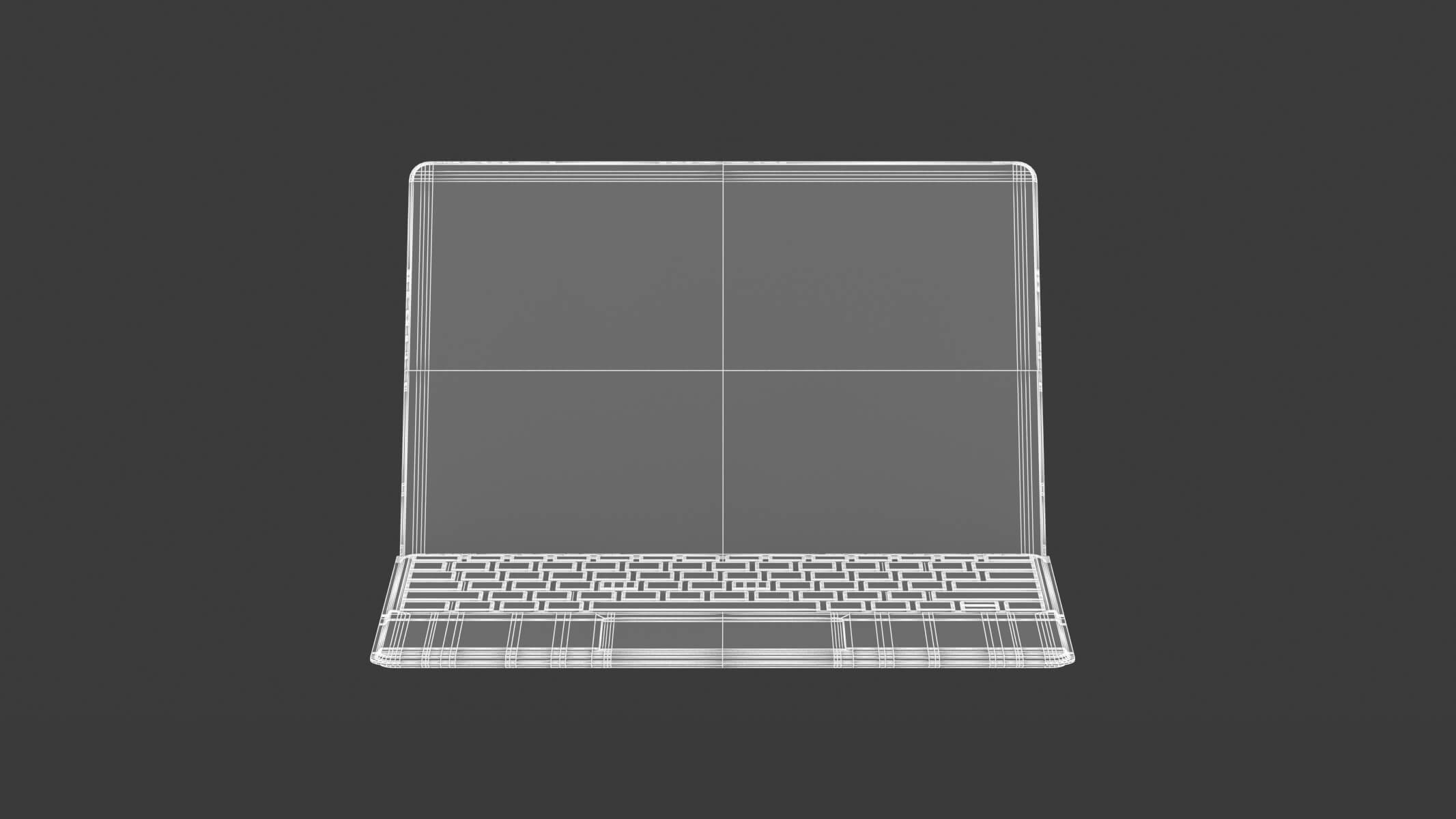 Microsoft Surface Pro 9 Green - 3D Model by frezzy
