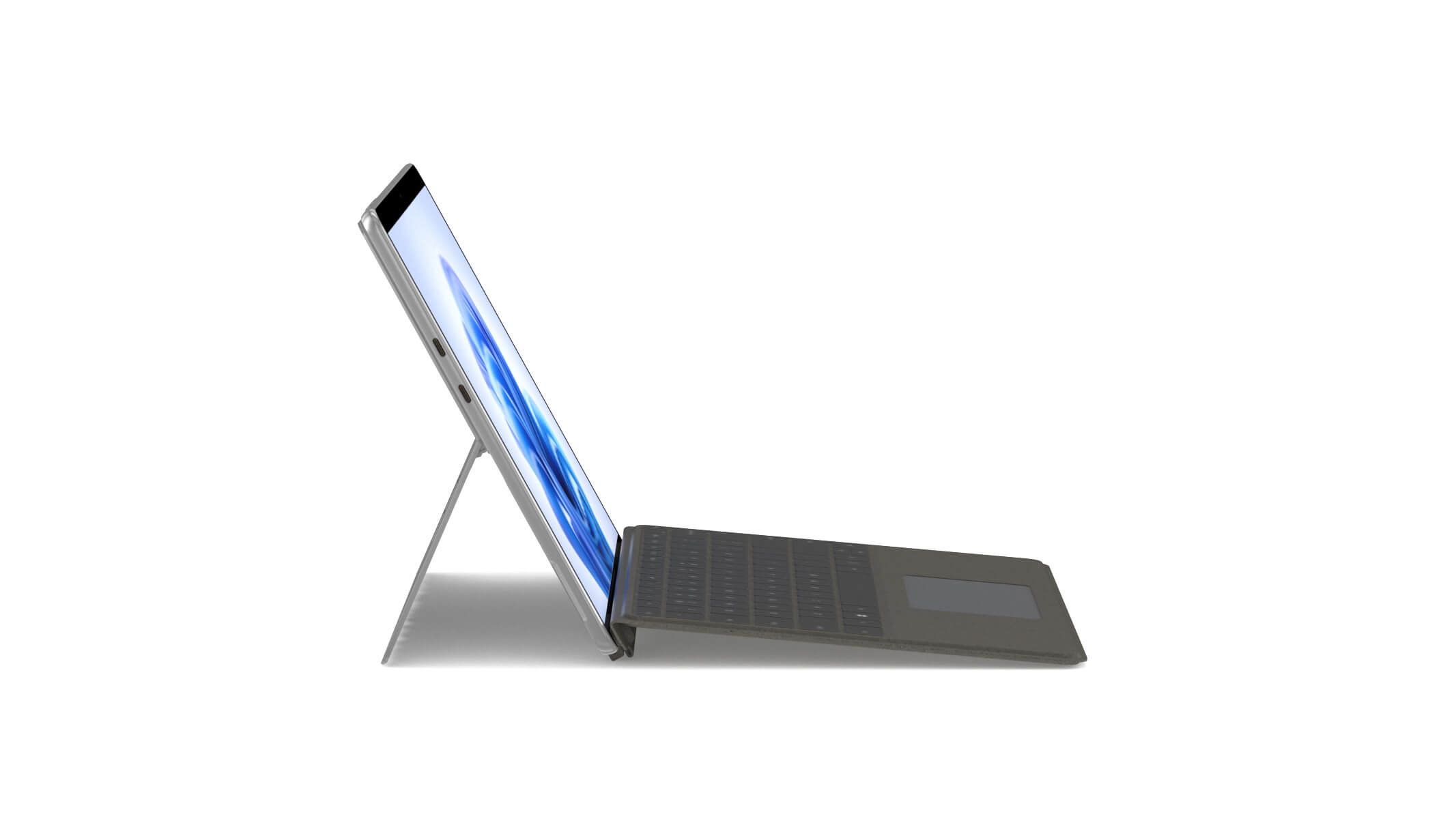 Microsoft Surface Pro 9 White - 3D Model by frezzy