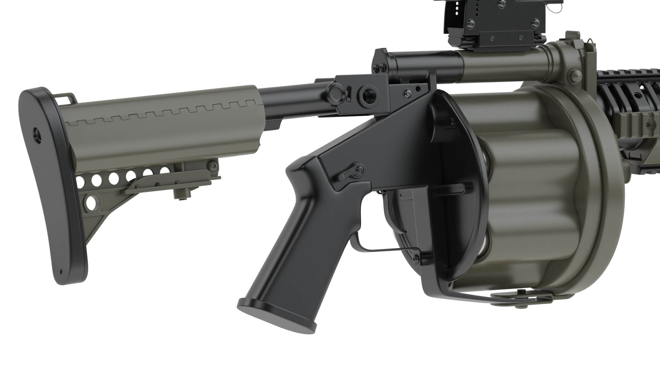 Milkor MGL - 3D Model by frezzy