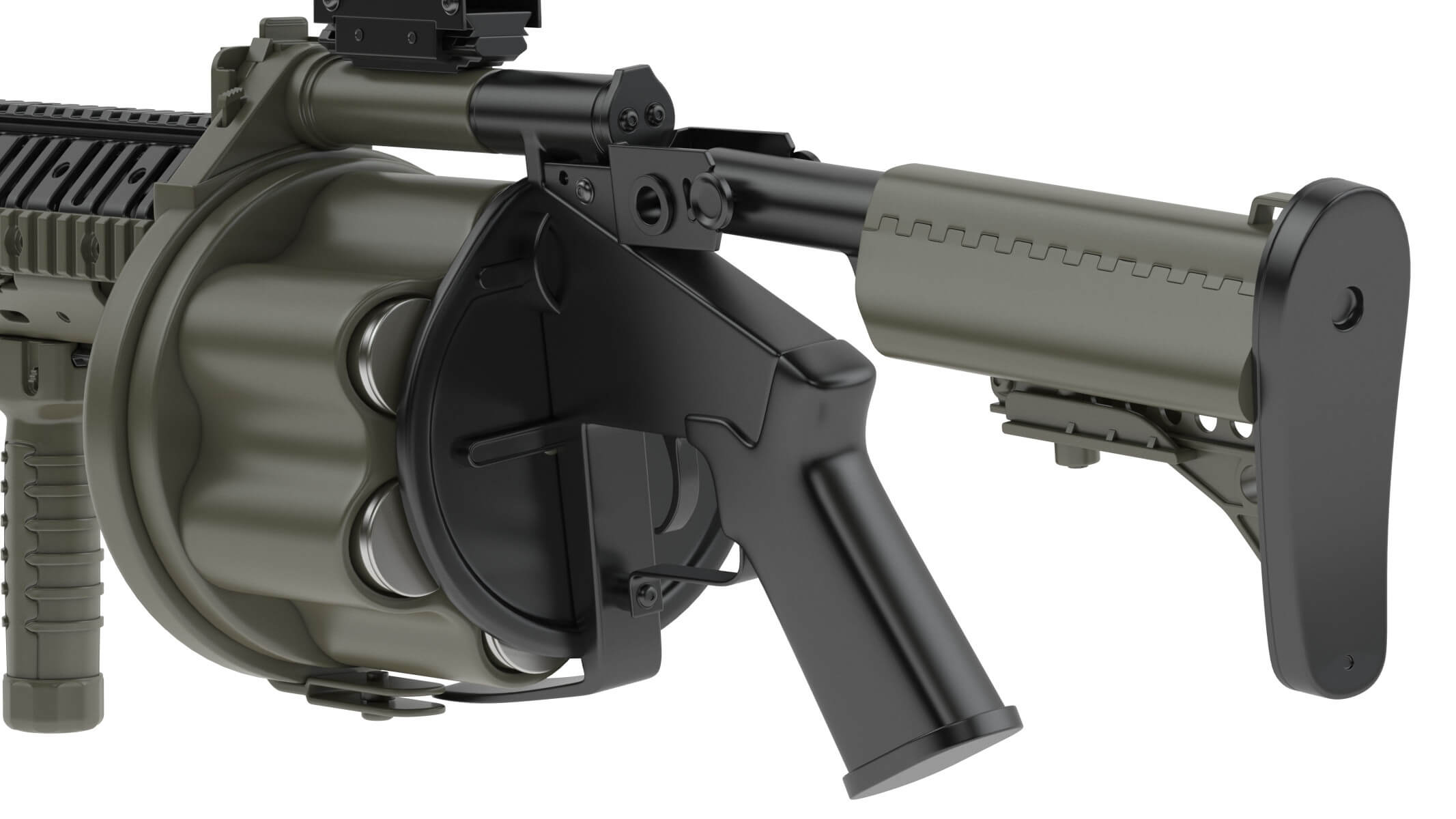 Milkor MGL - 3D Model by frezzy