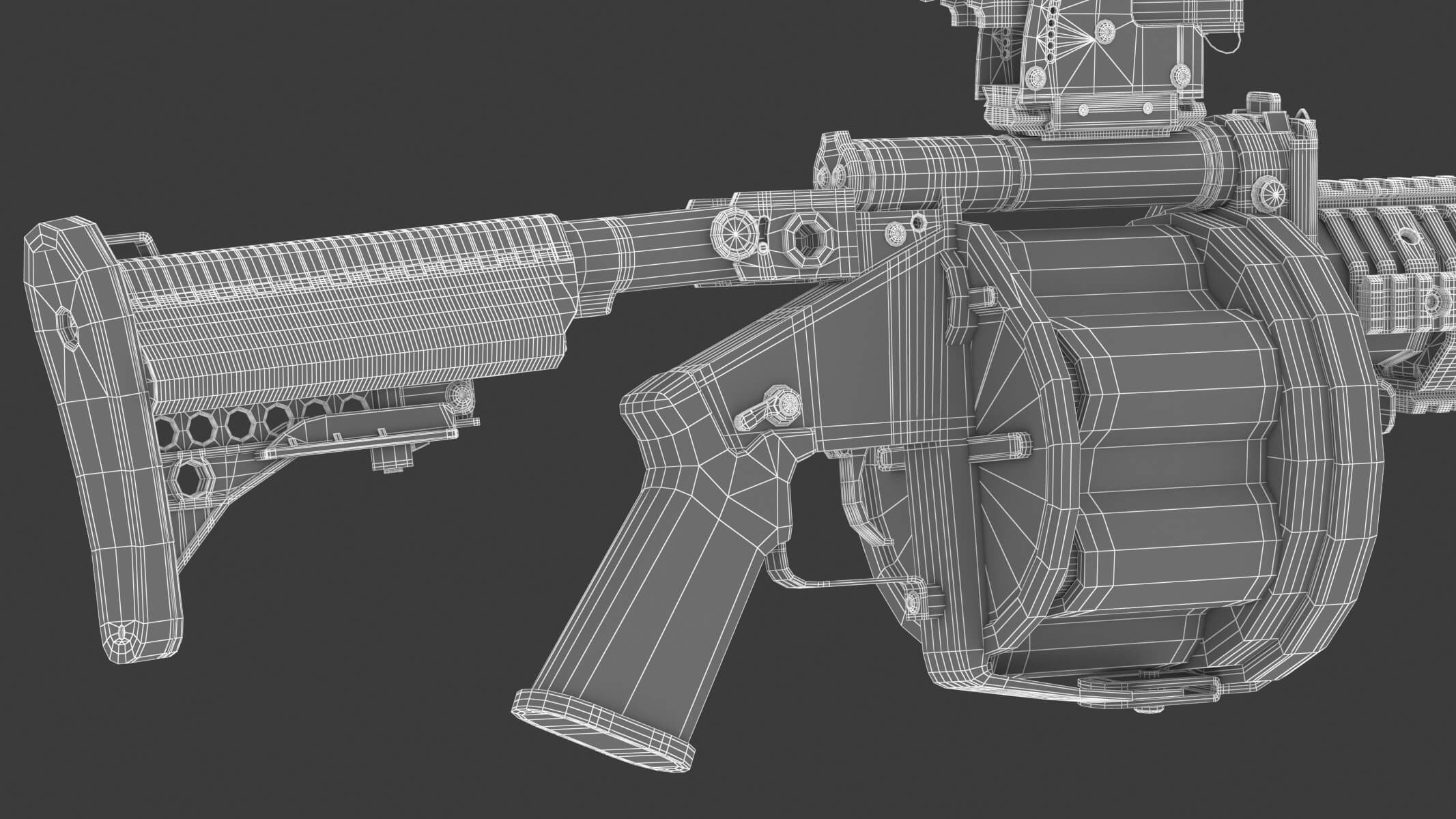 Milkor MGL - 3D Model by frezzy