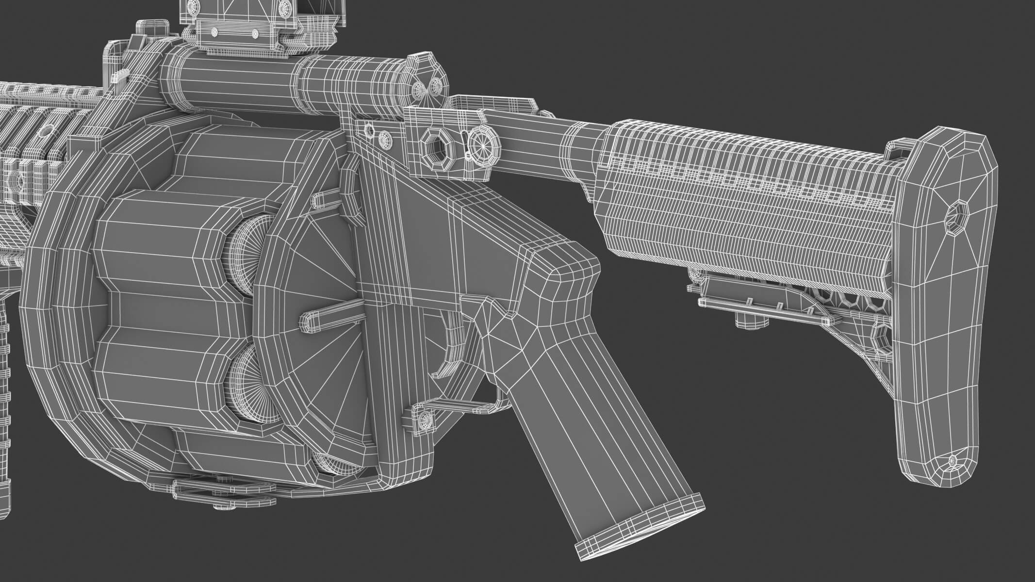 Milkor MGL - 3D Model by frezzy