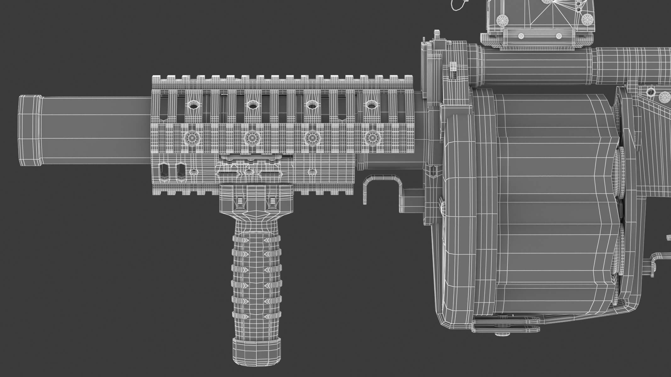 Milkor MGL - 3D Model by frezzy