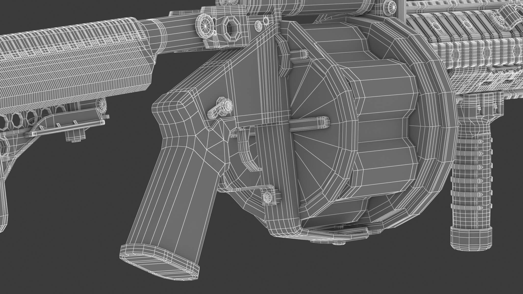 Milkor MGL - 3D Model by frezzy