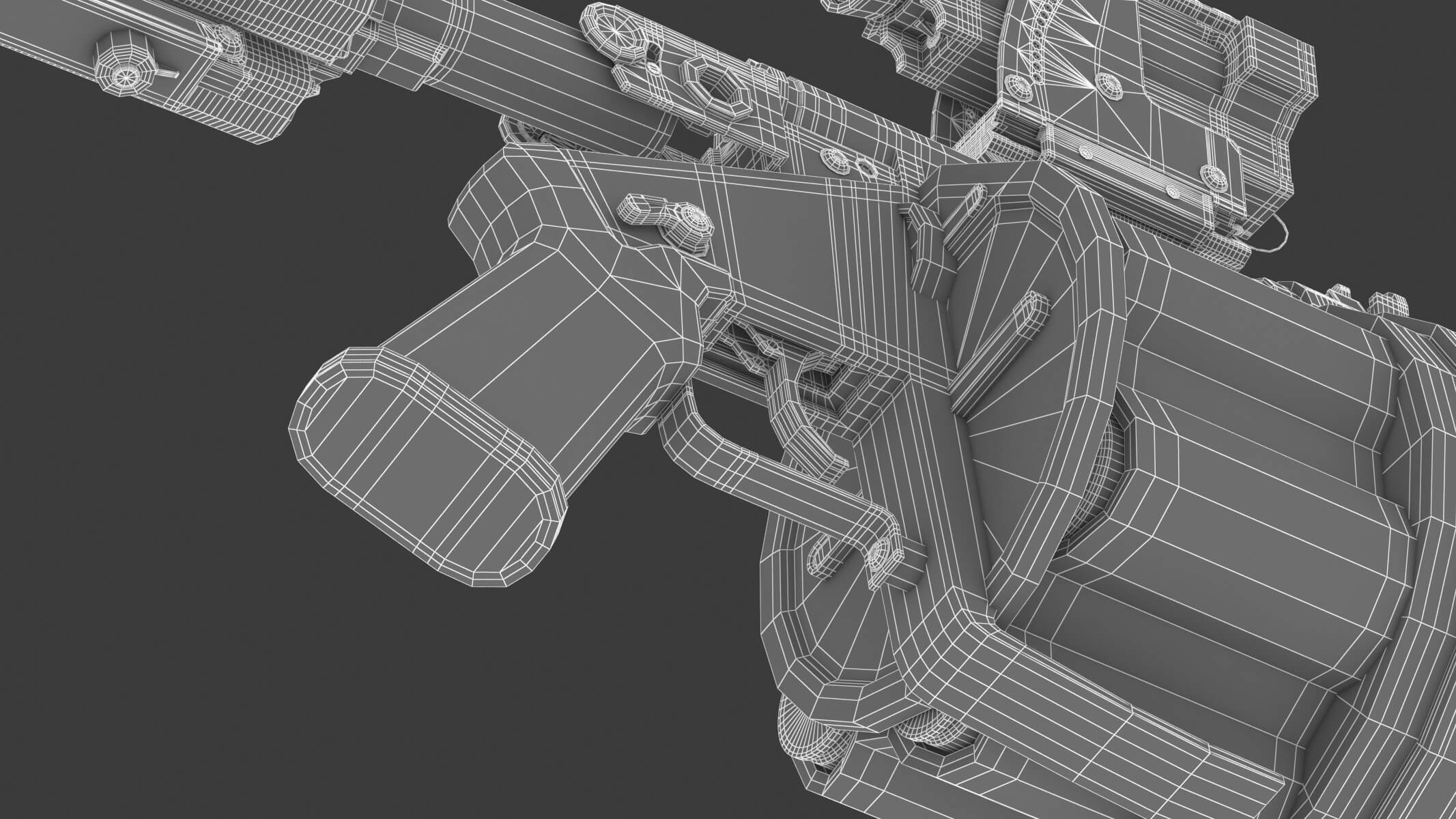 Milkor MGL - 3D Model by frezzy