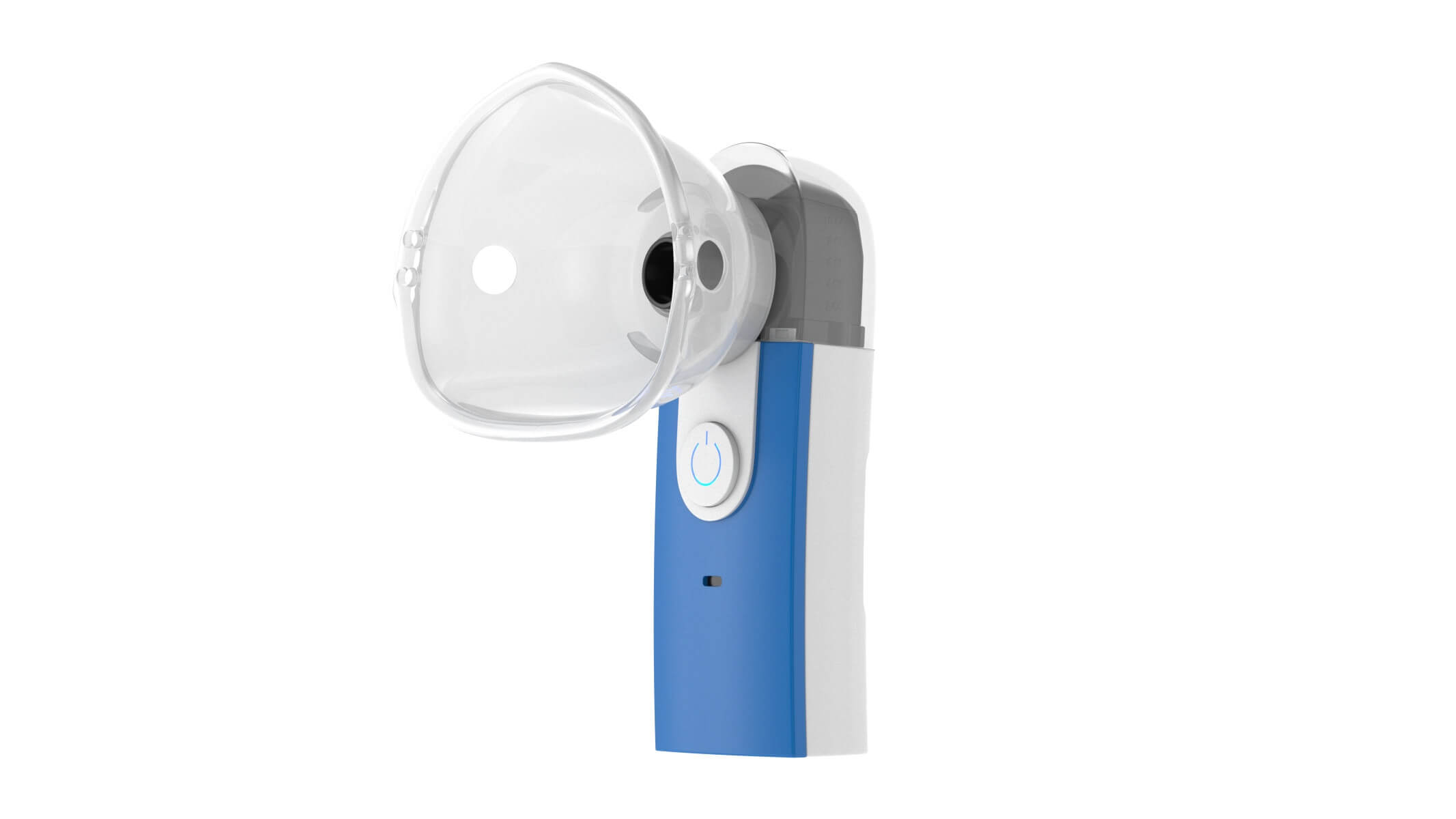 Mini Handheld Nebulizer - 3D Model by frezzy