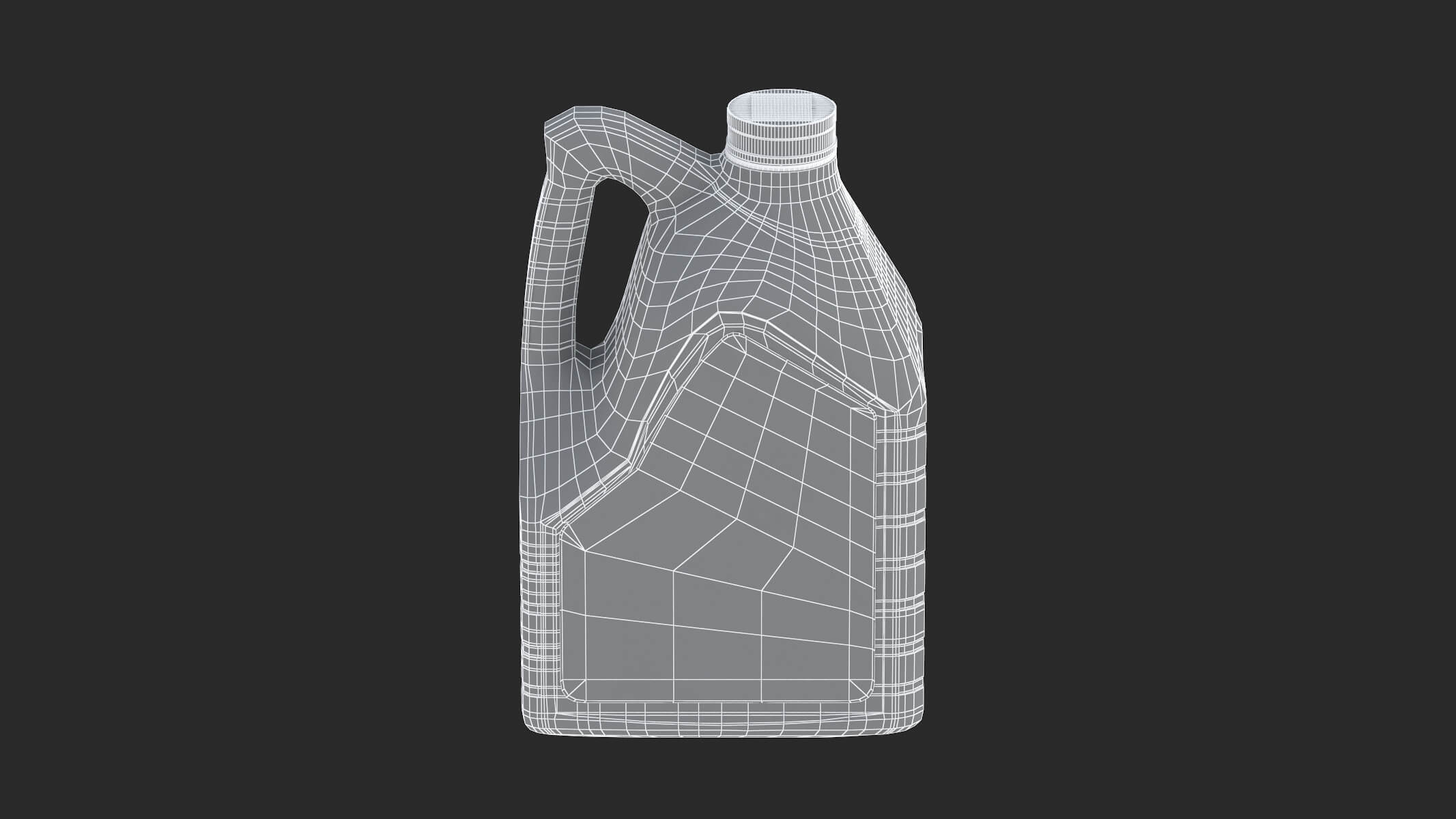 Mobil 1 Super 2000 X1 10W-40 Engine Oil 3D Model by frezzy