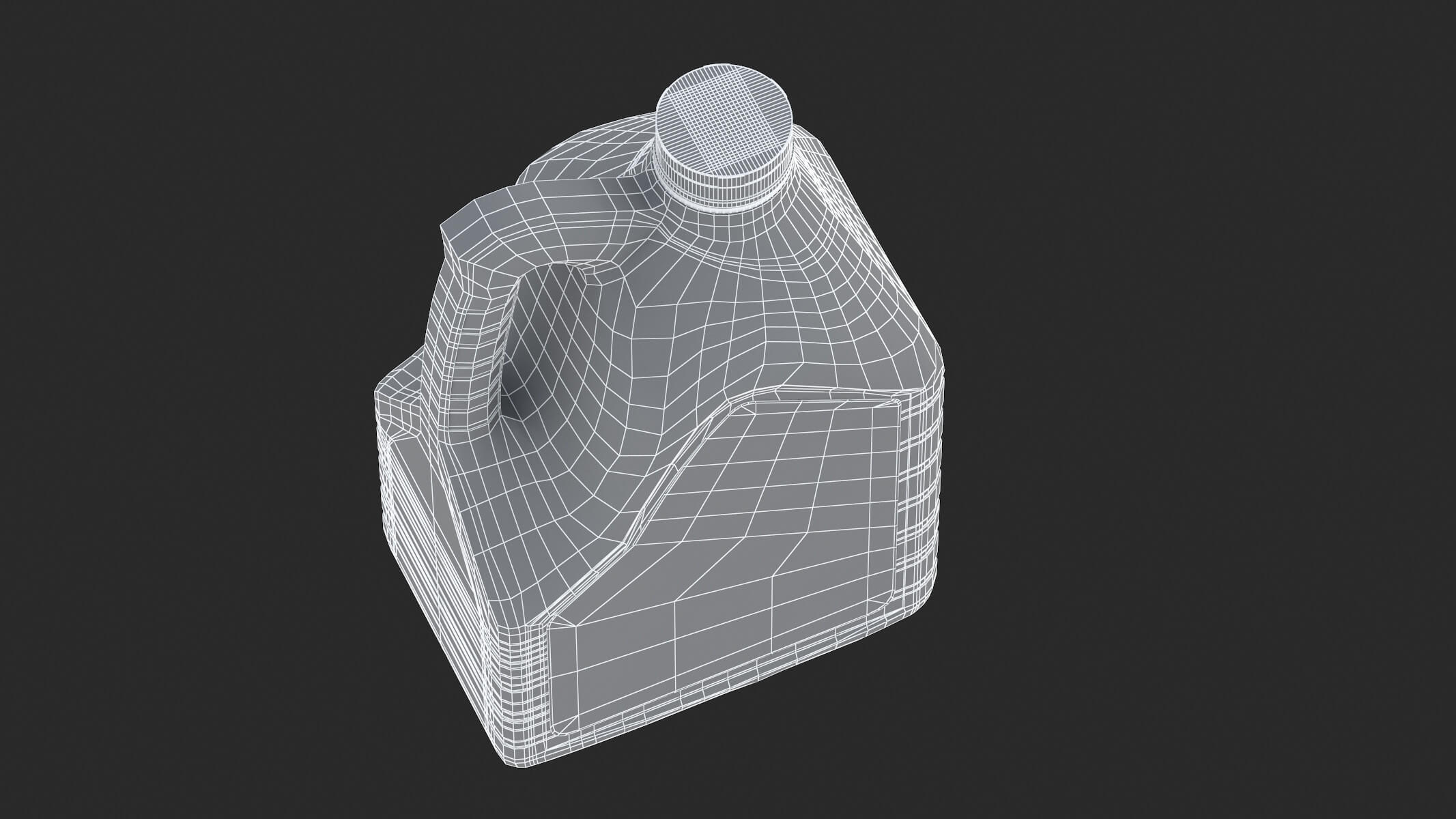 Mobil 1 Super 2000 X1 10W-40 Engine Oil 3D Model by frezzy