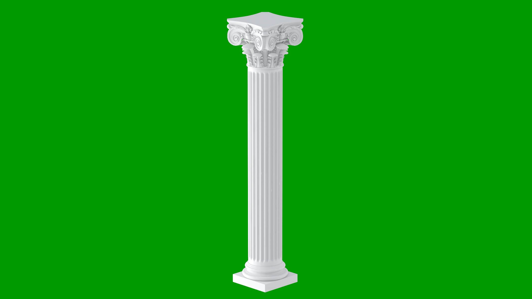Modern Composite Column - 3D Model by frezzy