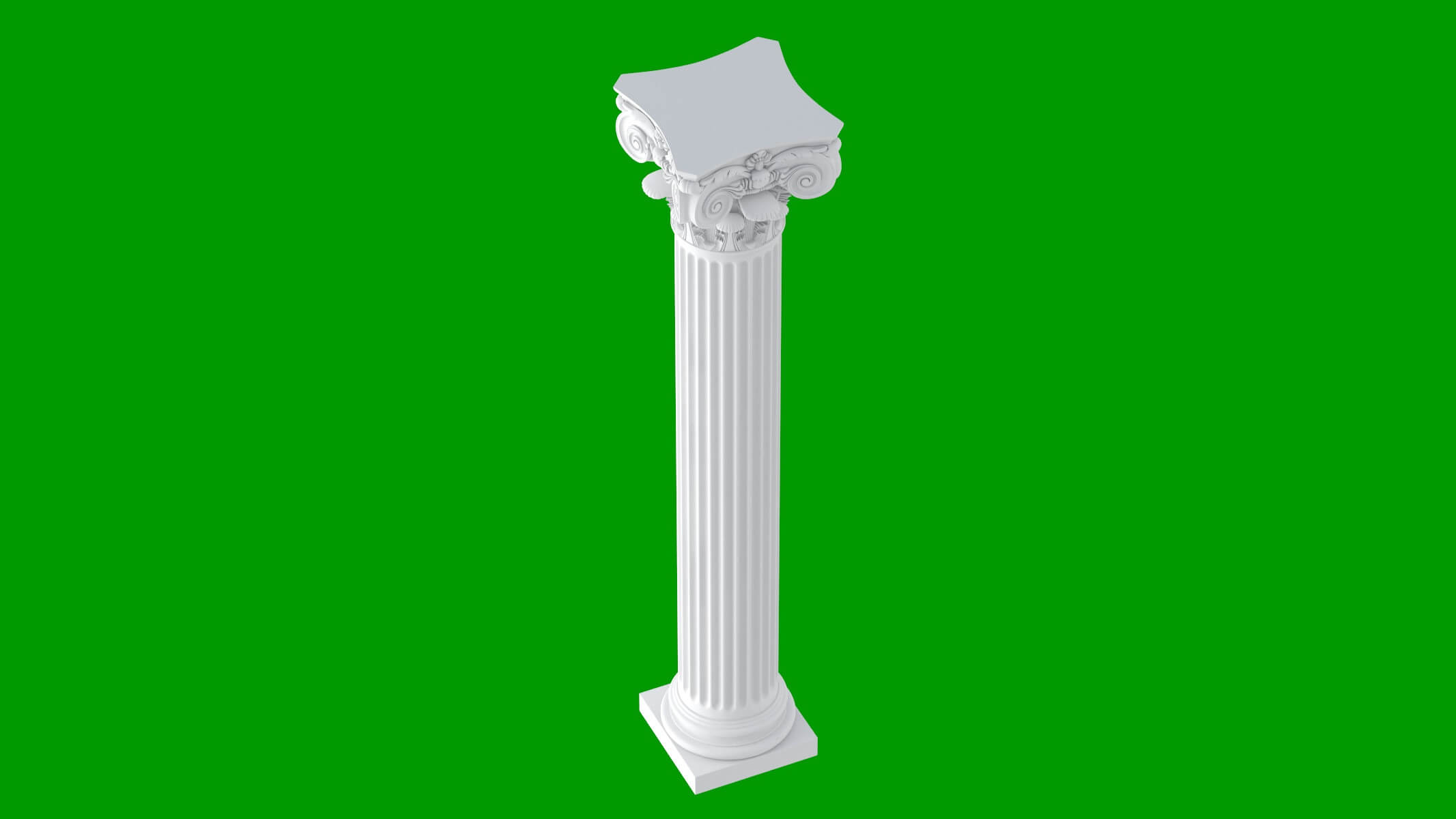 Modern Composite Column - 3D Model by frezzy