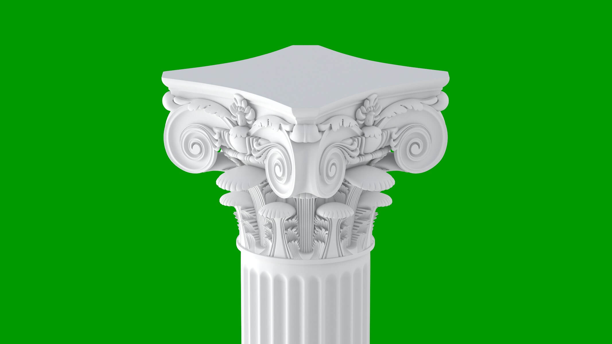 Modern Composite Column - 3D Model by frezzy