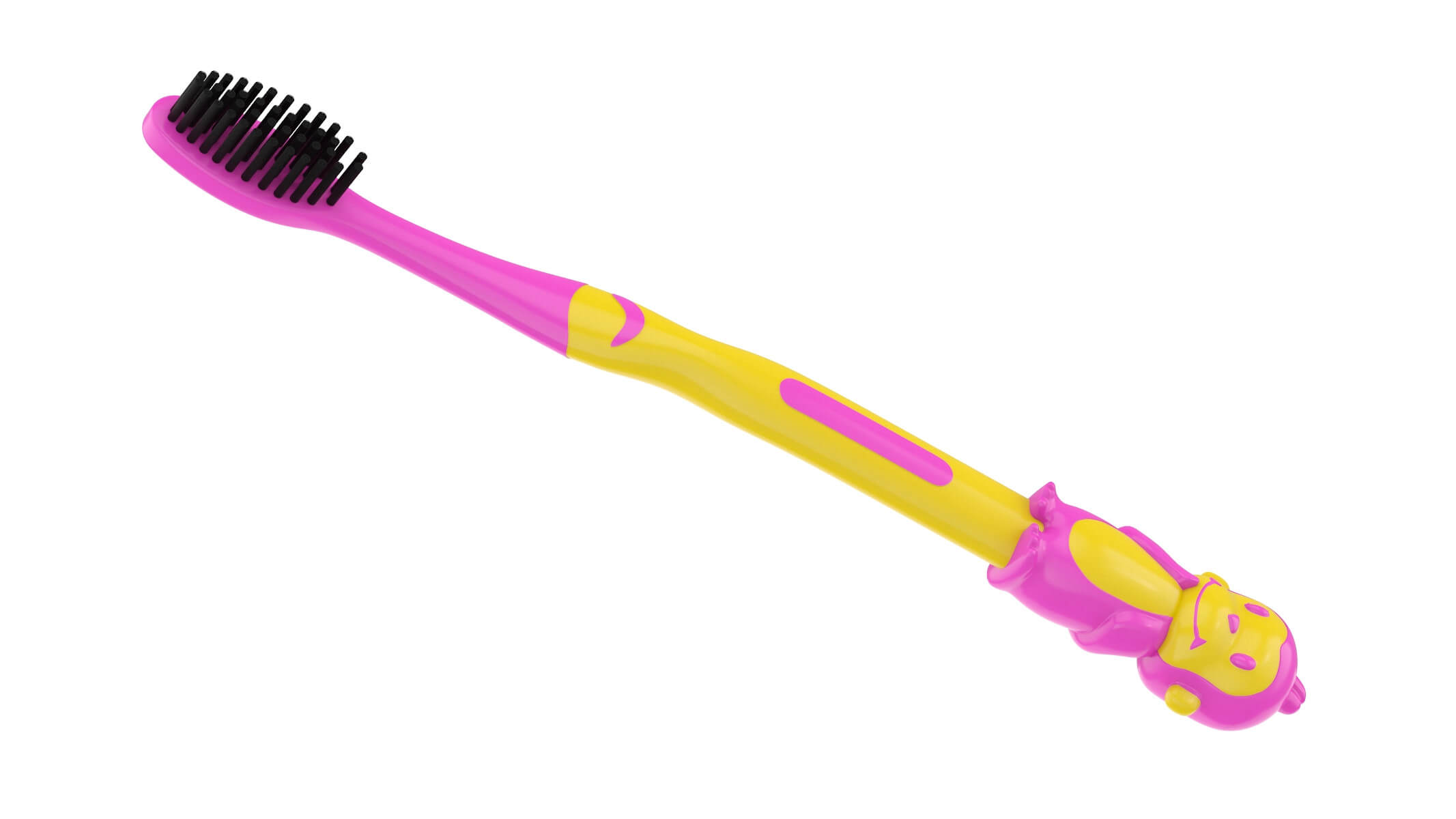 Monkey Toothbrush - 3D Model by frezzy
