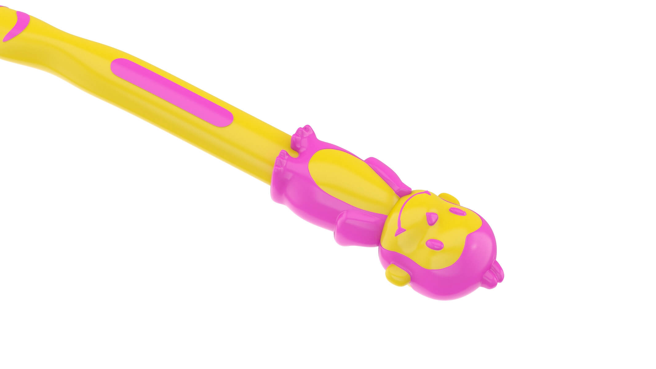 Monkey Toothbrush - 3D Model by frezzy