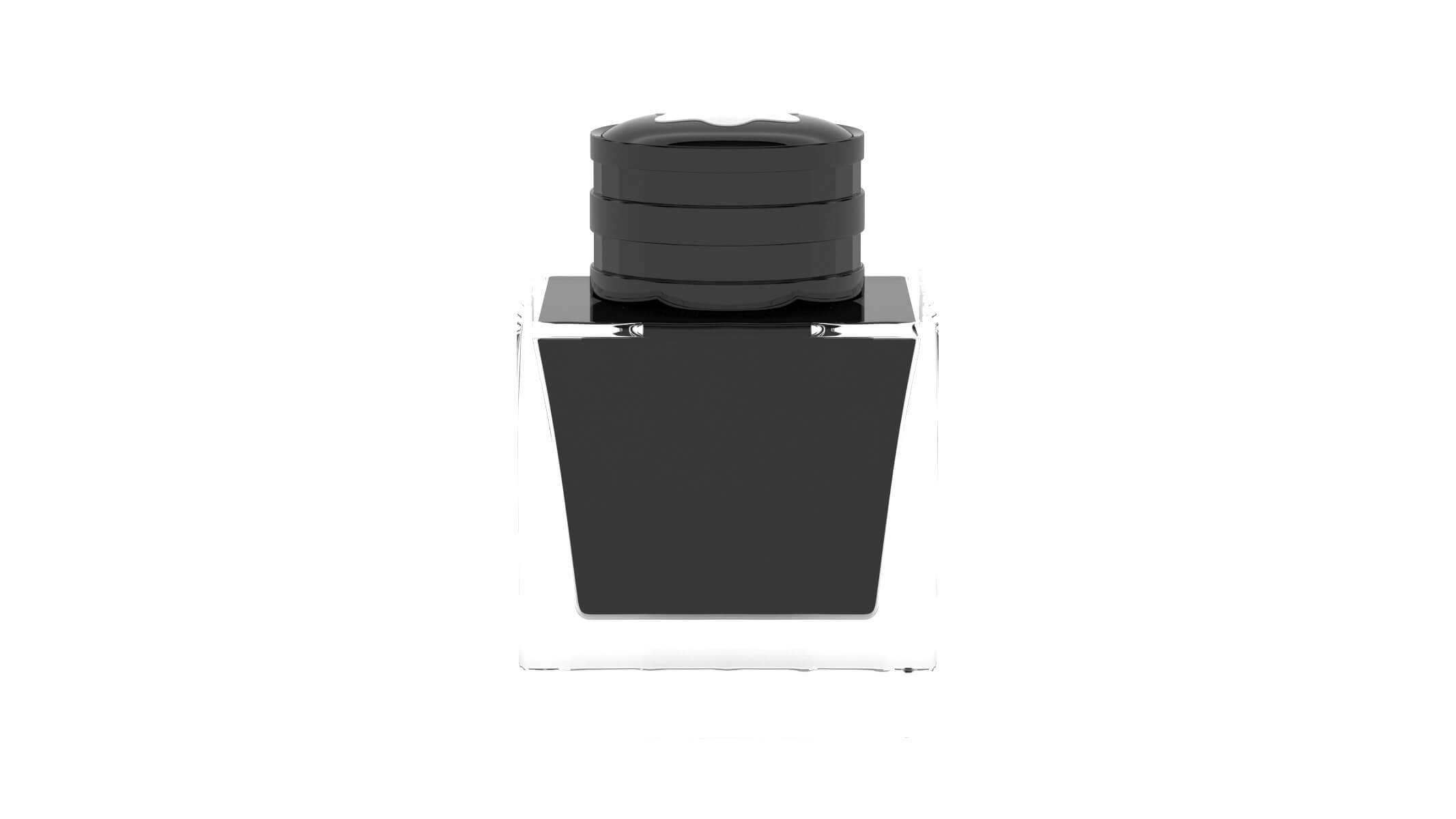 Montblanc Bottle Ink 50ml - 3D Model by frezzy