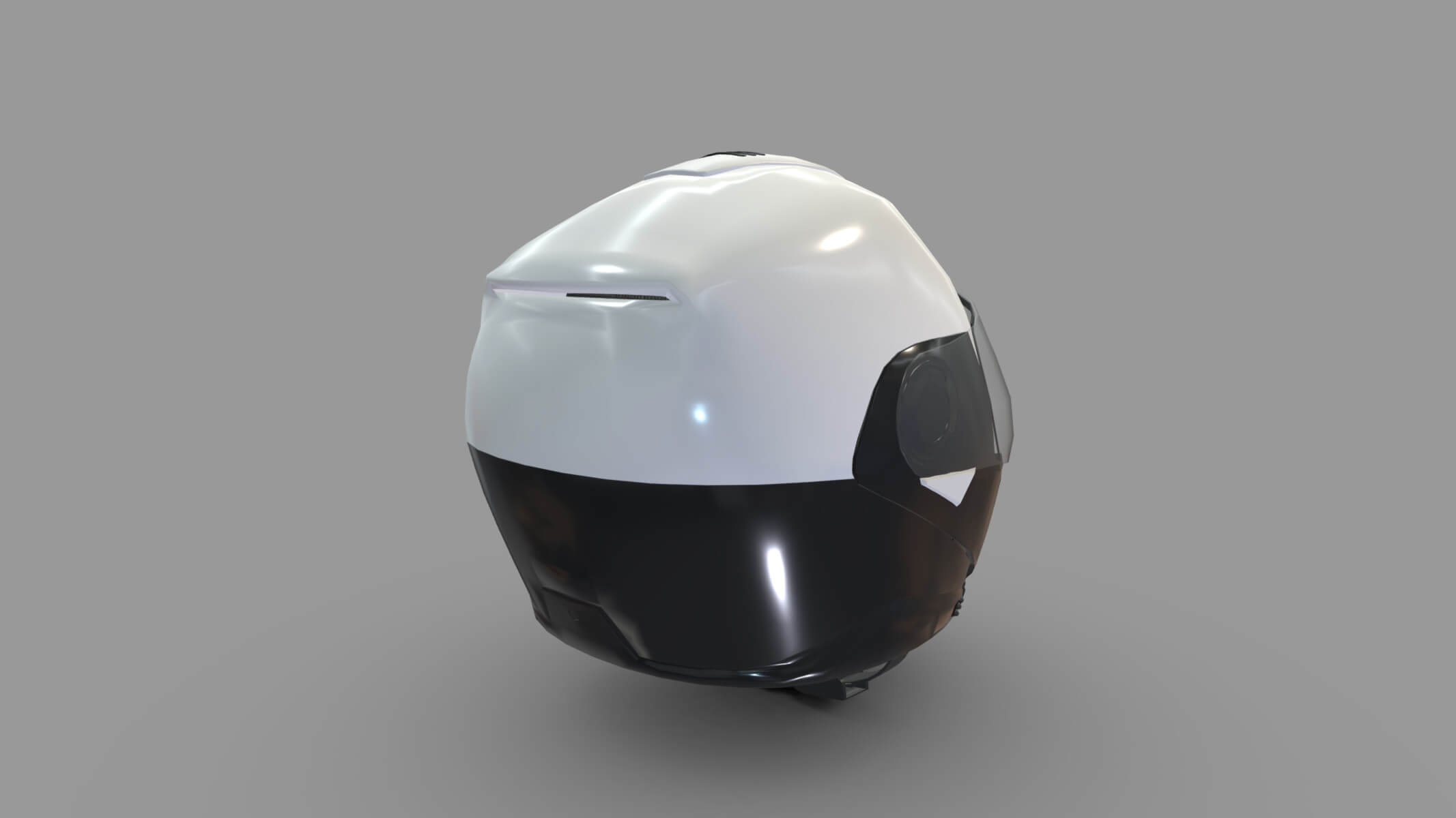 Motorcycle Helmet Low Poly - 3D Model by frezzy