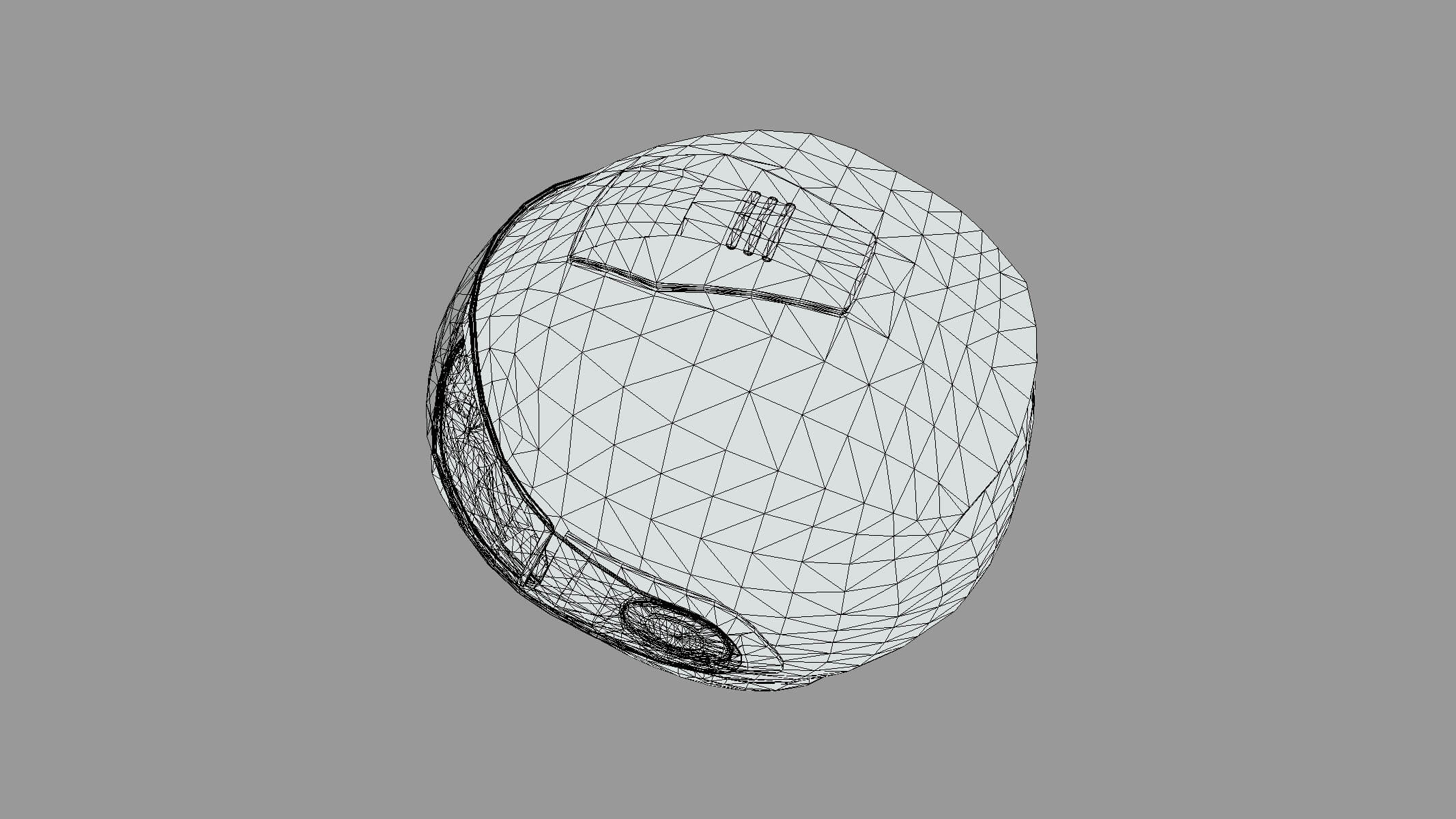 Motorcycle Helmet Low Poly - 3D Model by frezzy