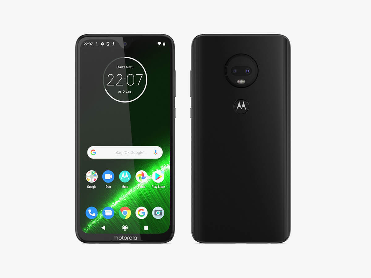 Motorola Moto G7 Plus - 3D Model by frezzy