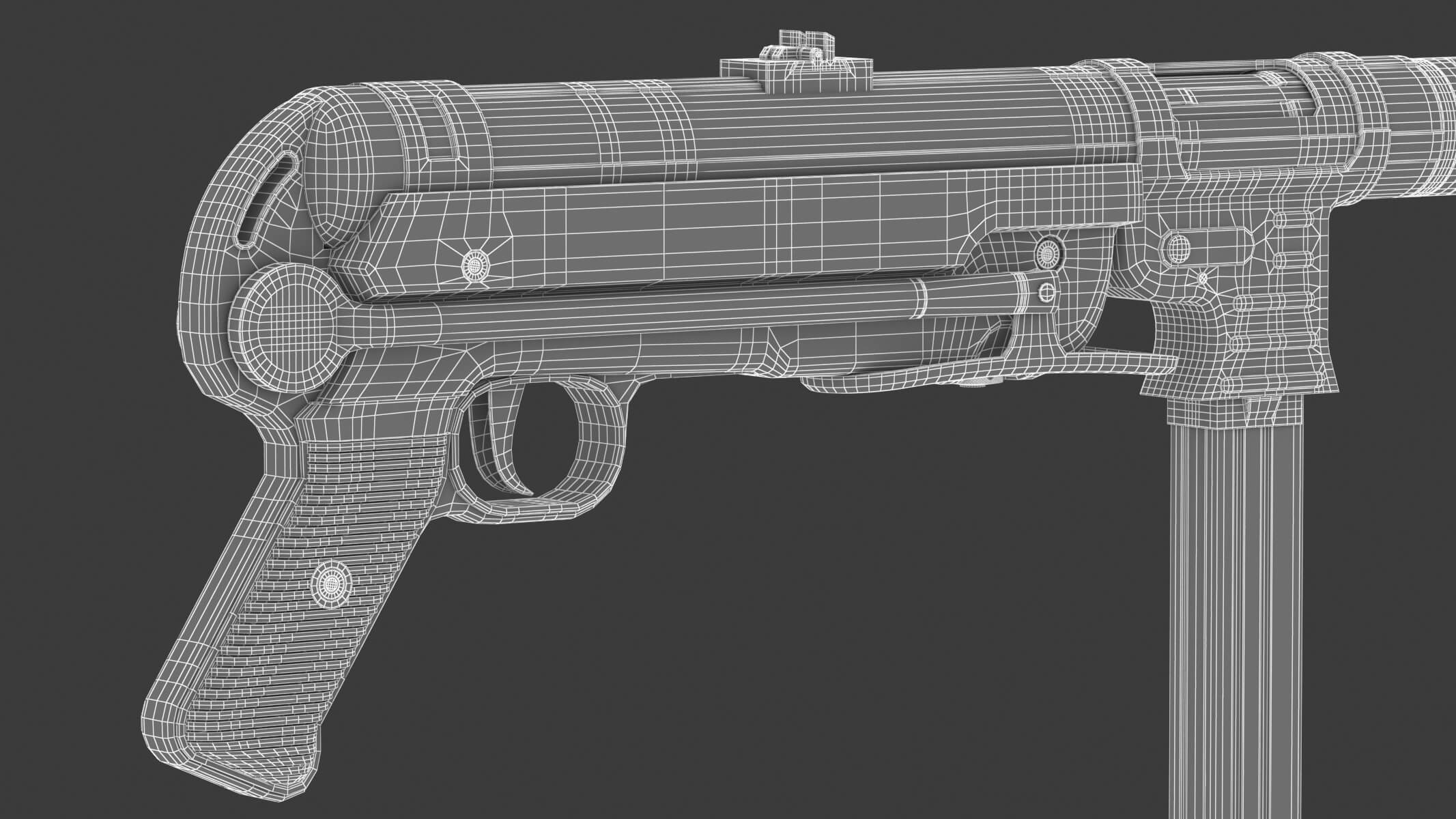 MP 40 - 3D Model by frezzy