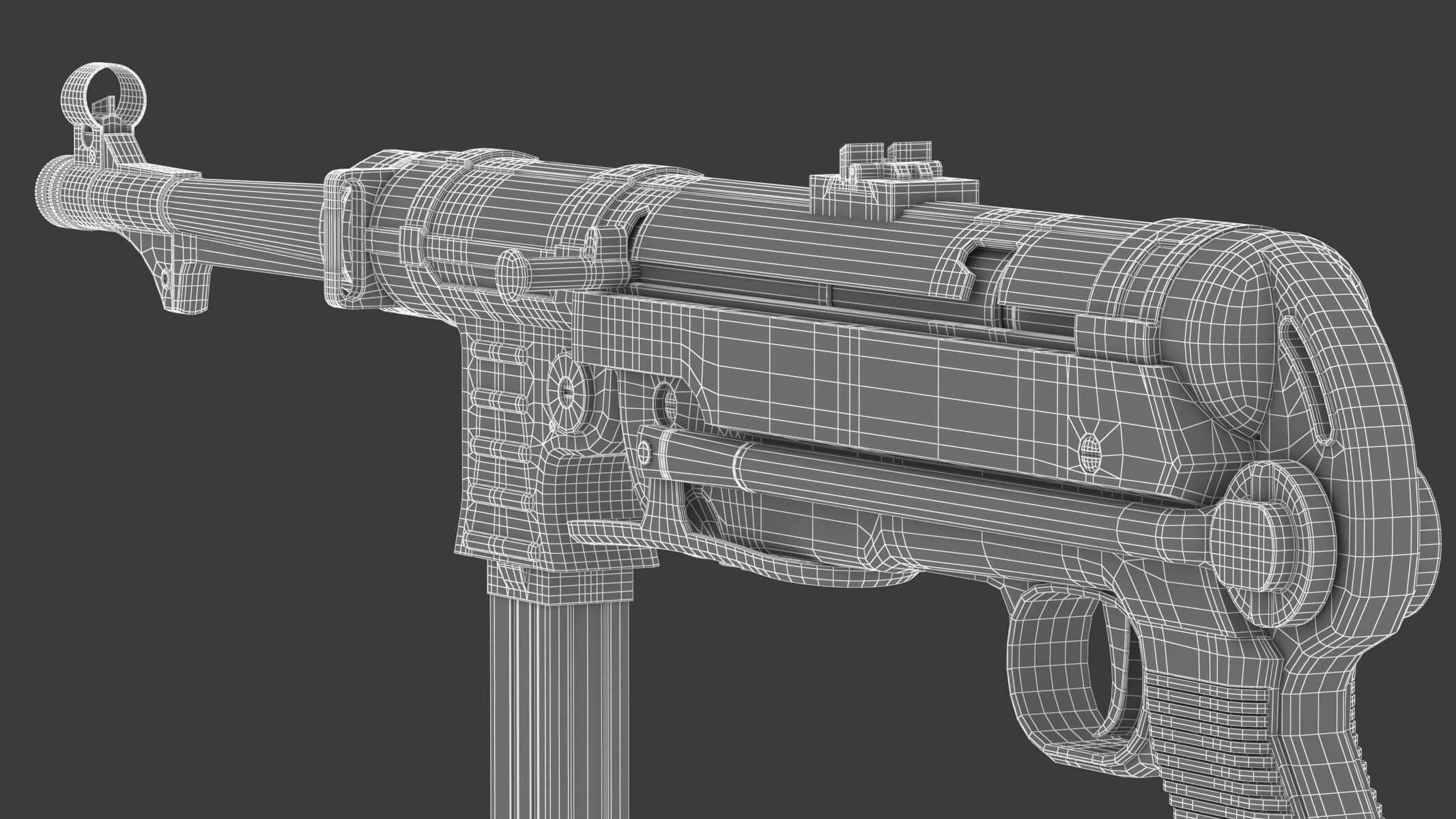 MP 40 - 3D Model by frezzy