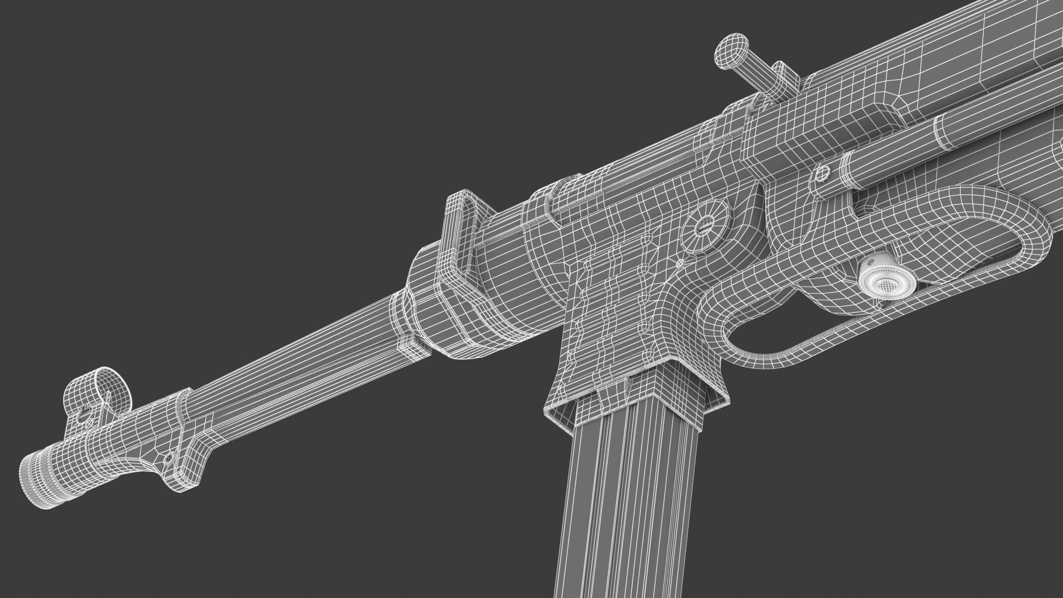 MP 40 - 3D Model by frezzy