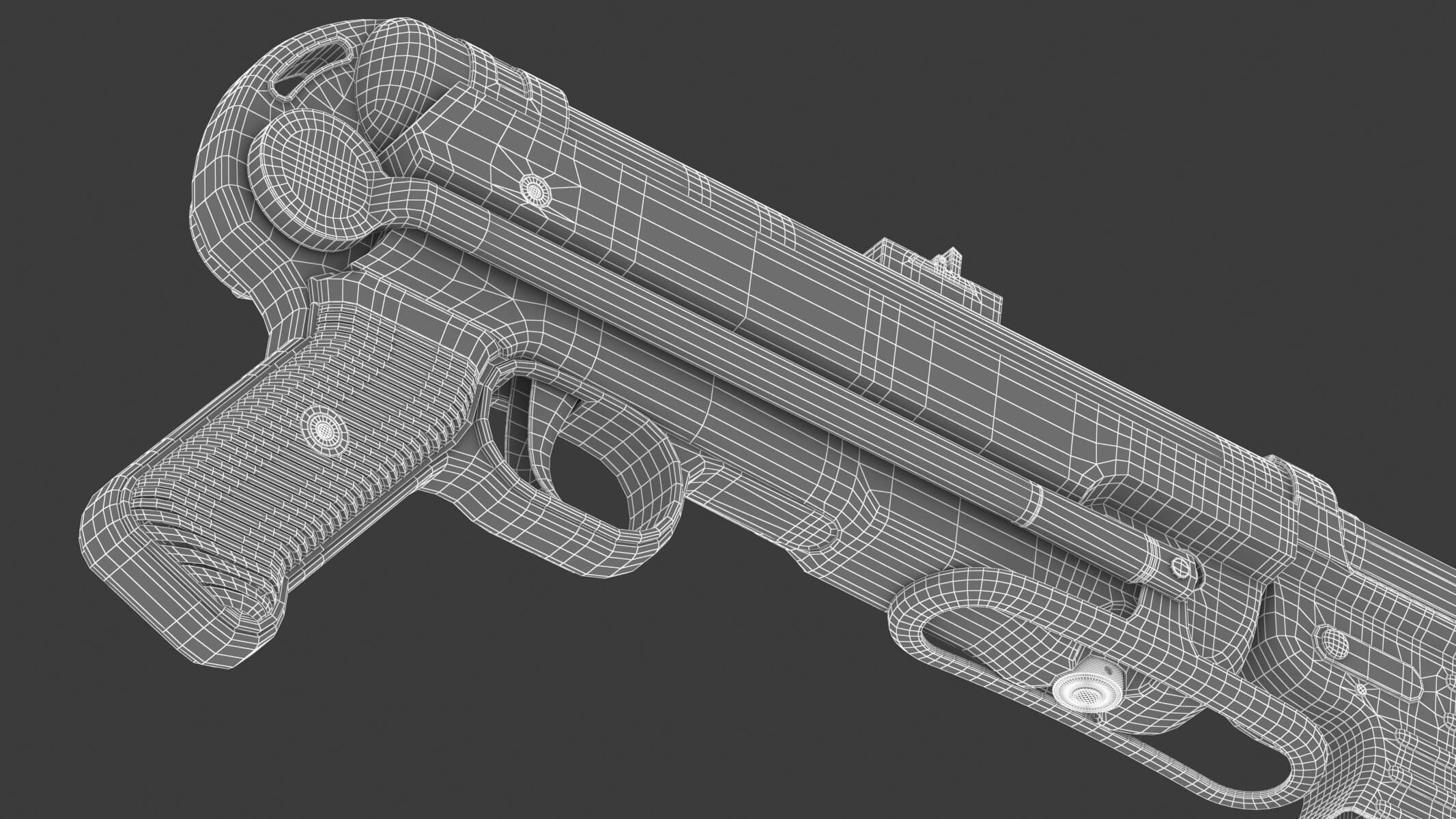 MP 40 - 3D Model by frezzy