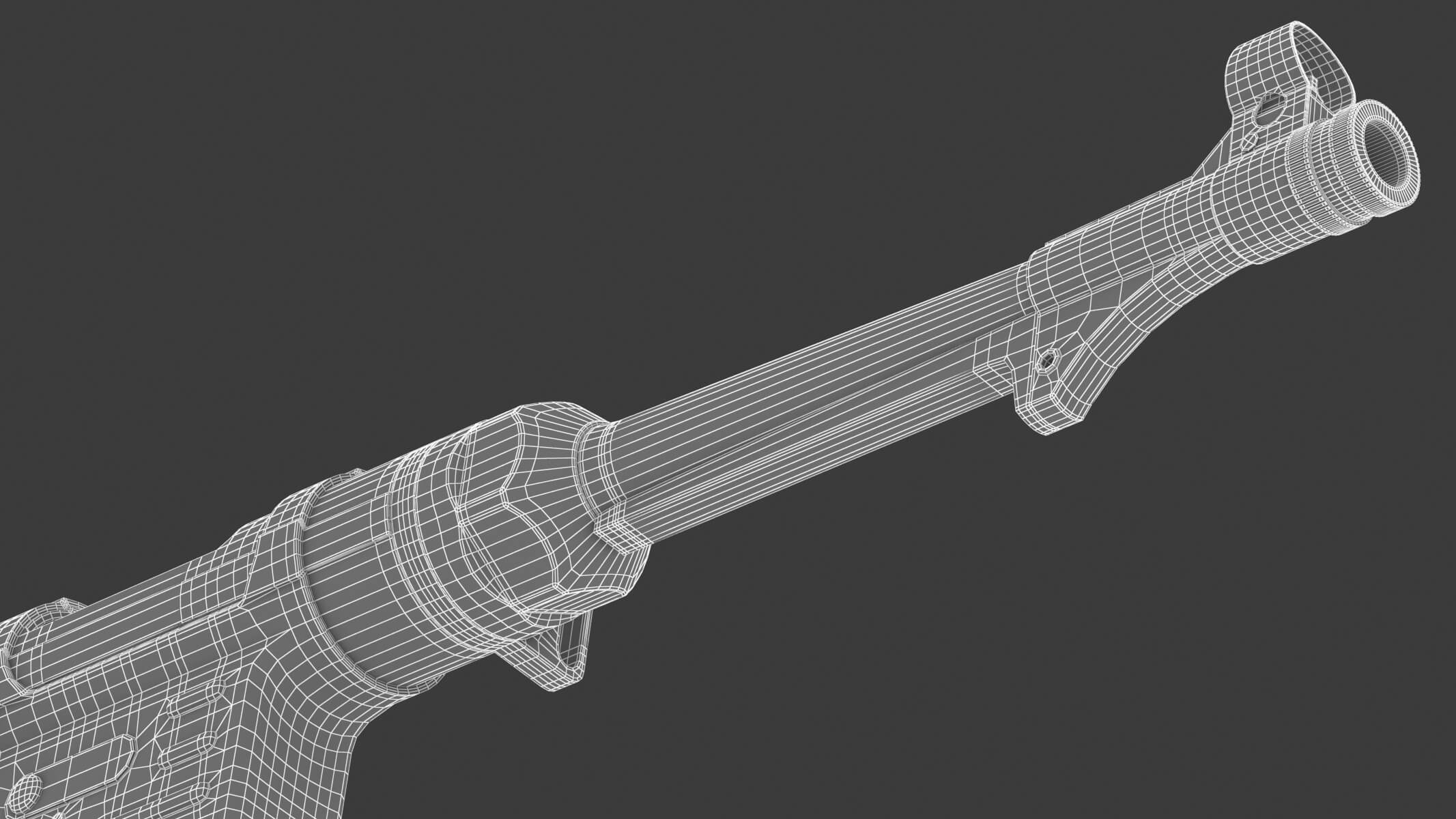 MP 40 - 3D Model by frezzy