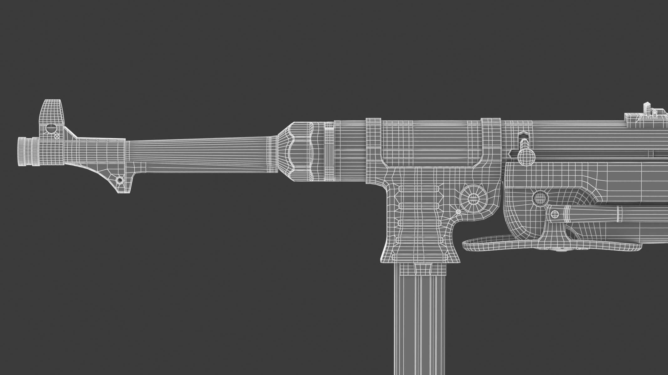 MP 40 - 3D Model by frezzy