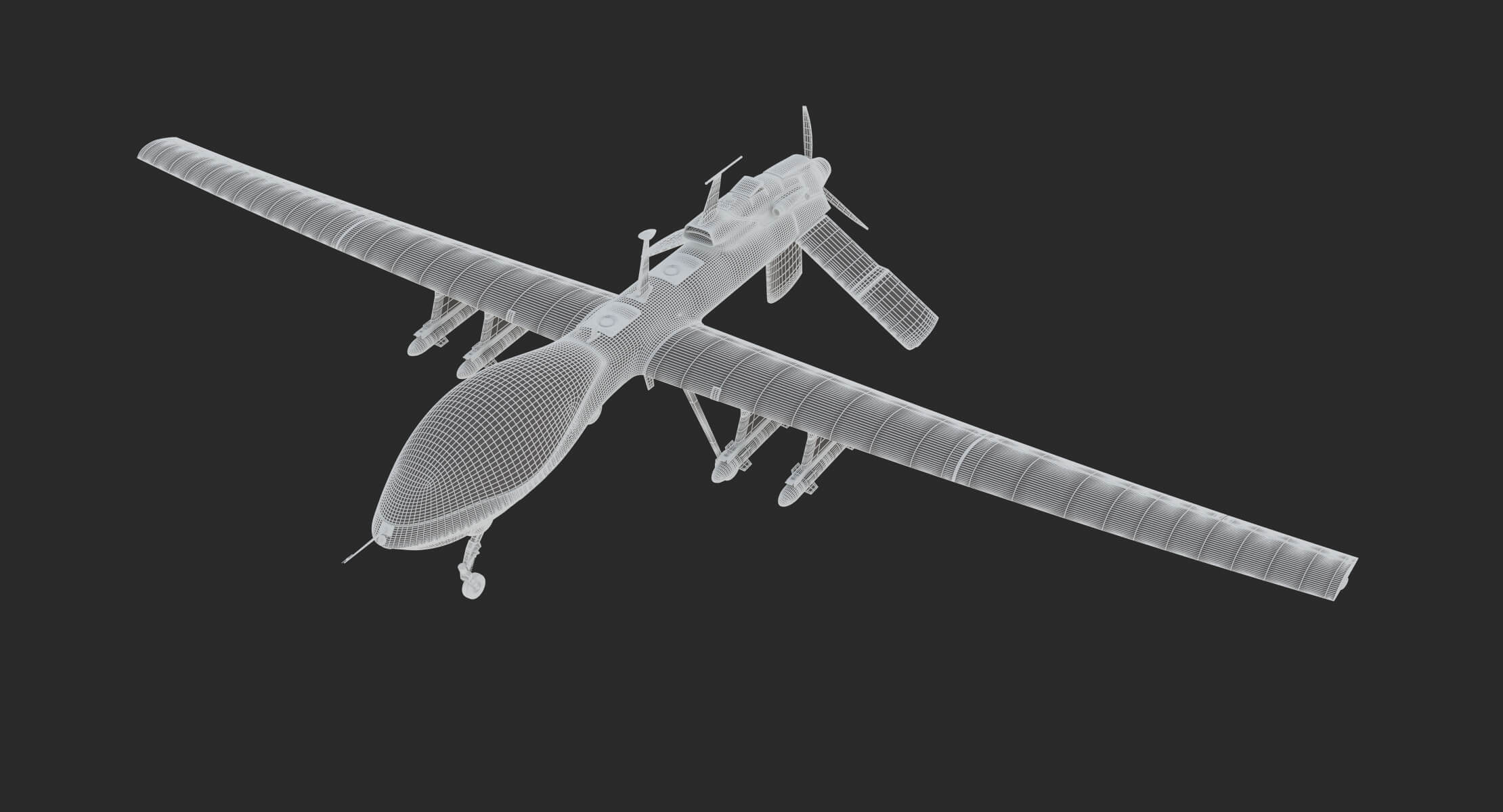 MQ-1C GRAY 3D Model by frezzy