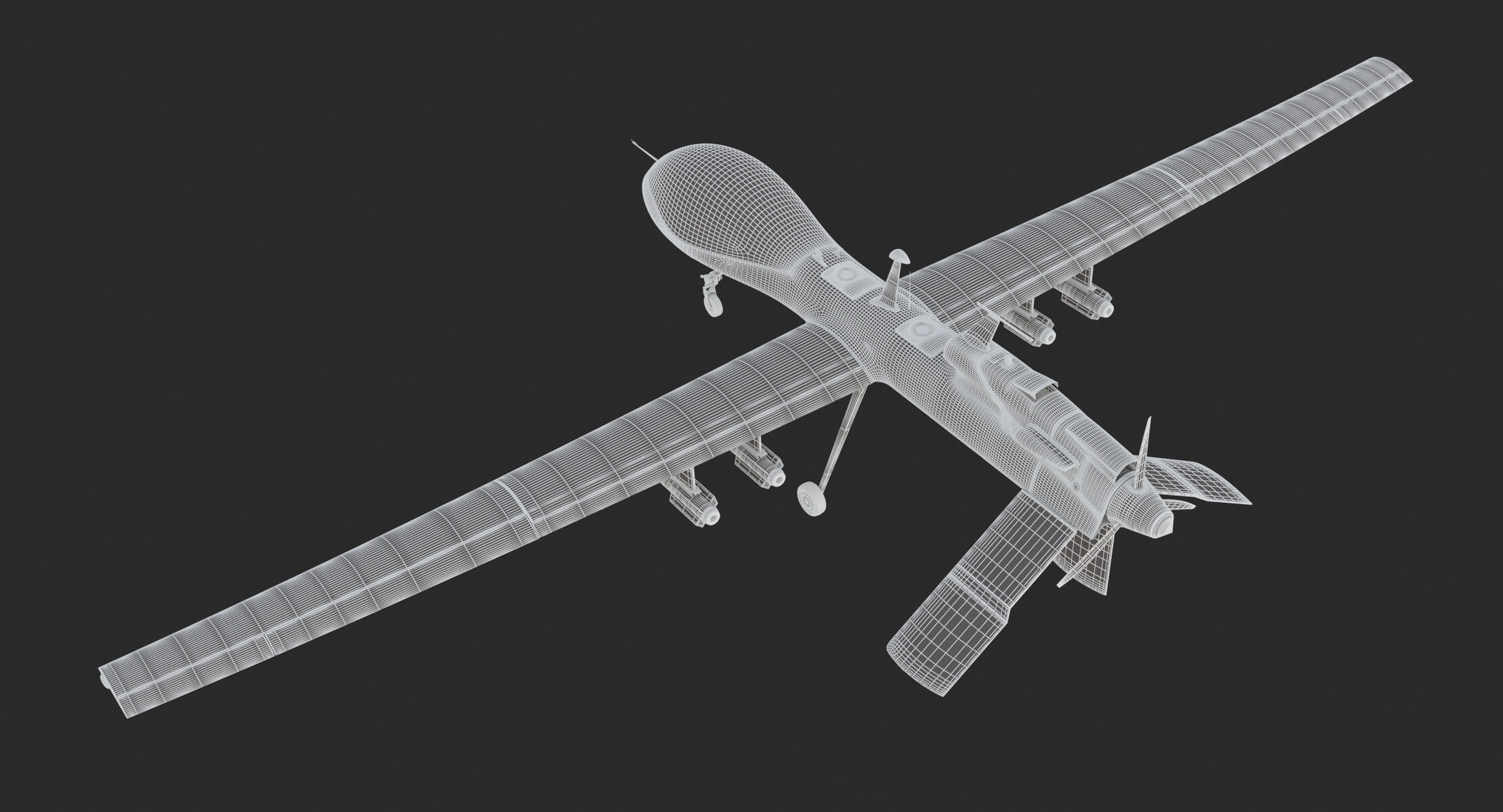 MQ-1C GRAY 3D Model by frezzy