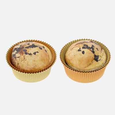 Muffin Low Poly - 3D Model by frezzy