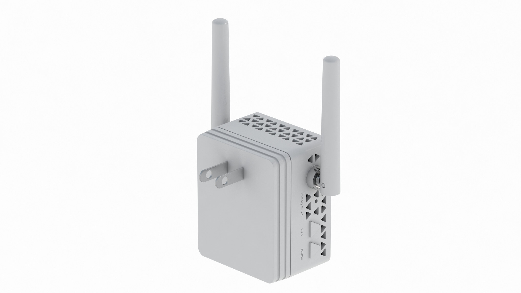 Netgear WiFi Range Extender - 3D Model by frezzy