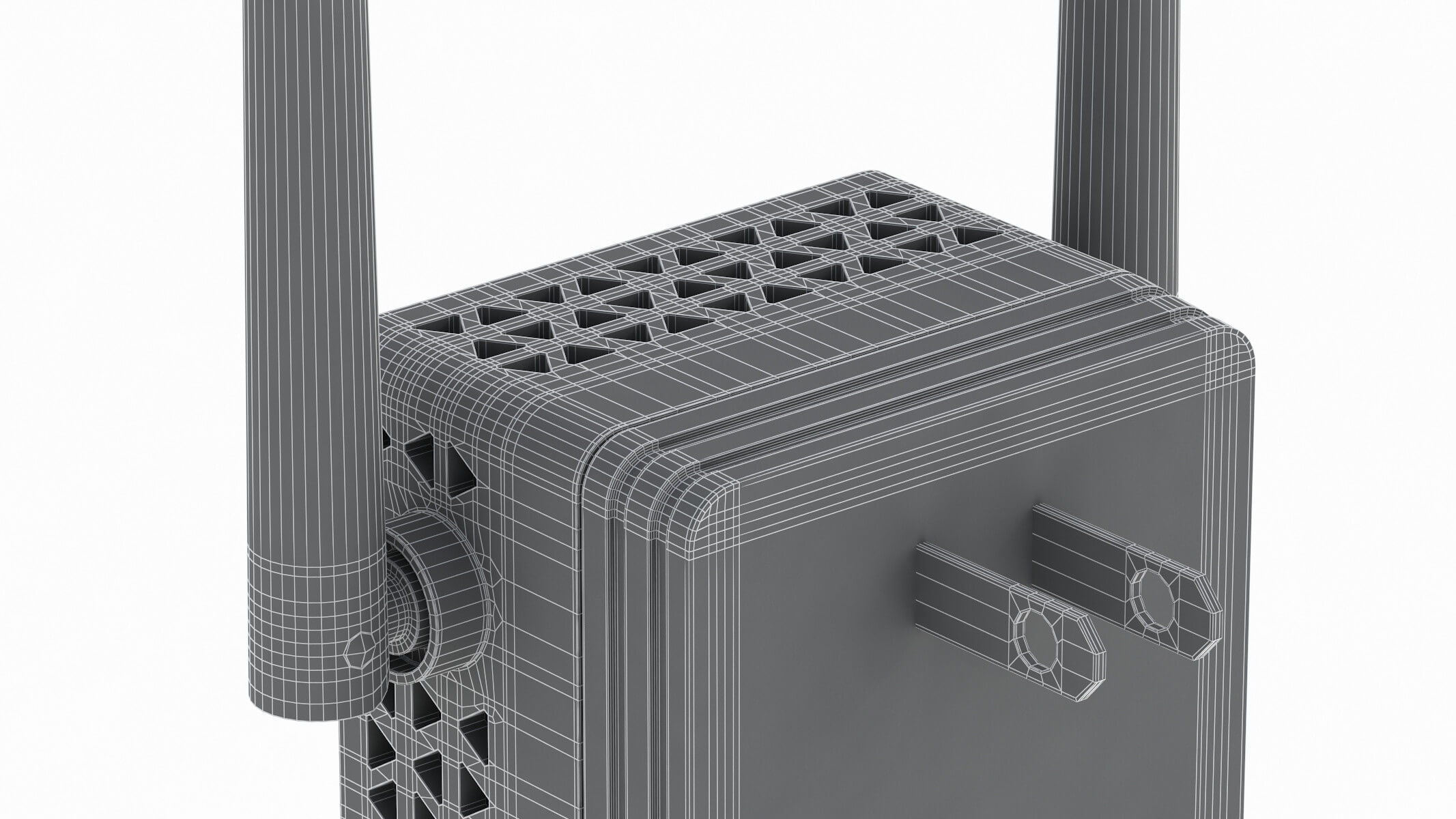 Netgear WiFi Range Extender - 3D Model by frezzy