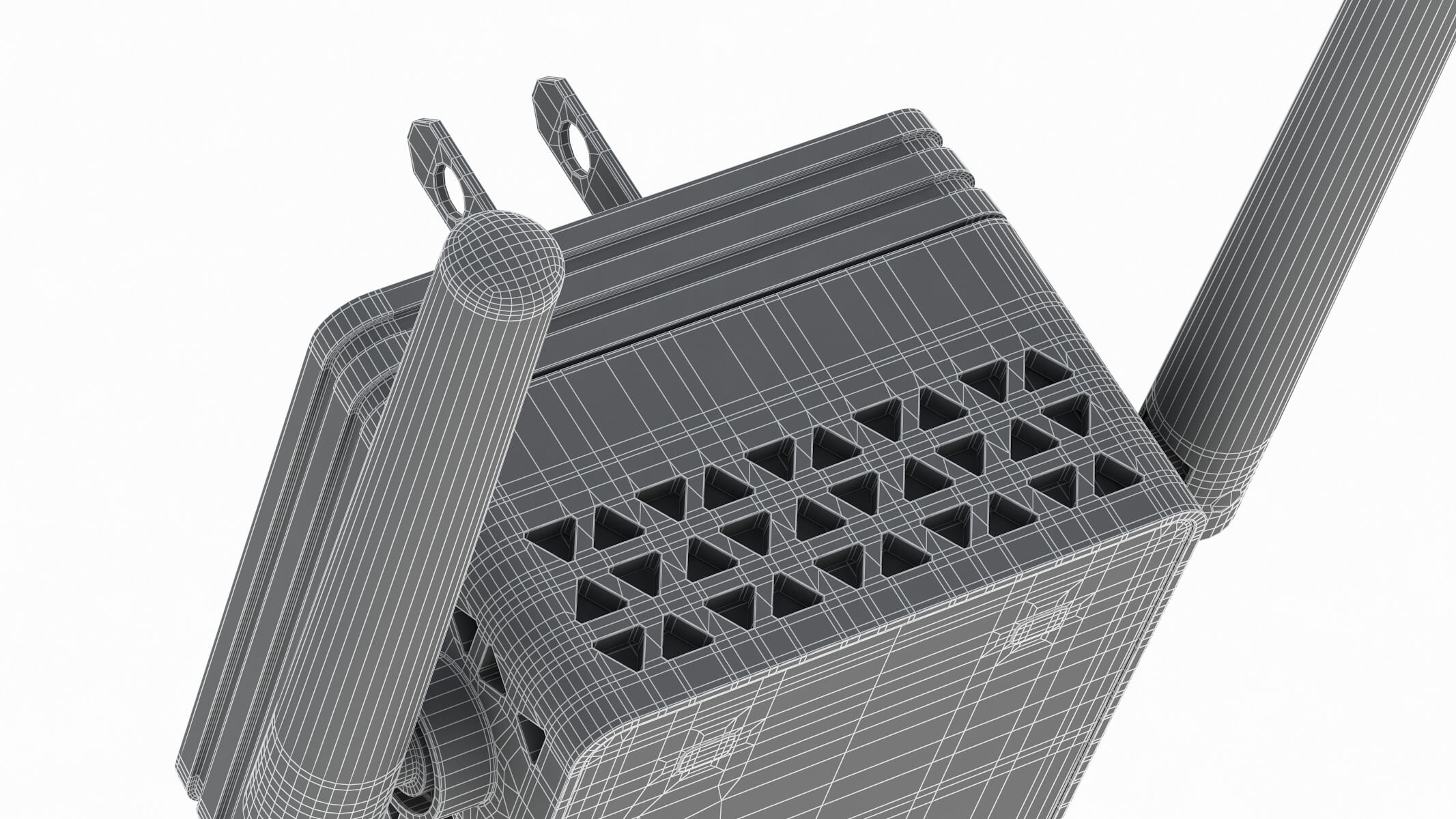 Netgear WiFi Range Extender - 3D Model by frezzy