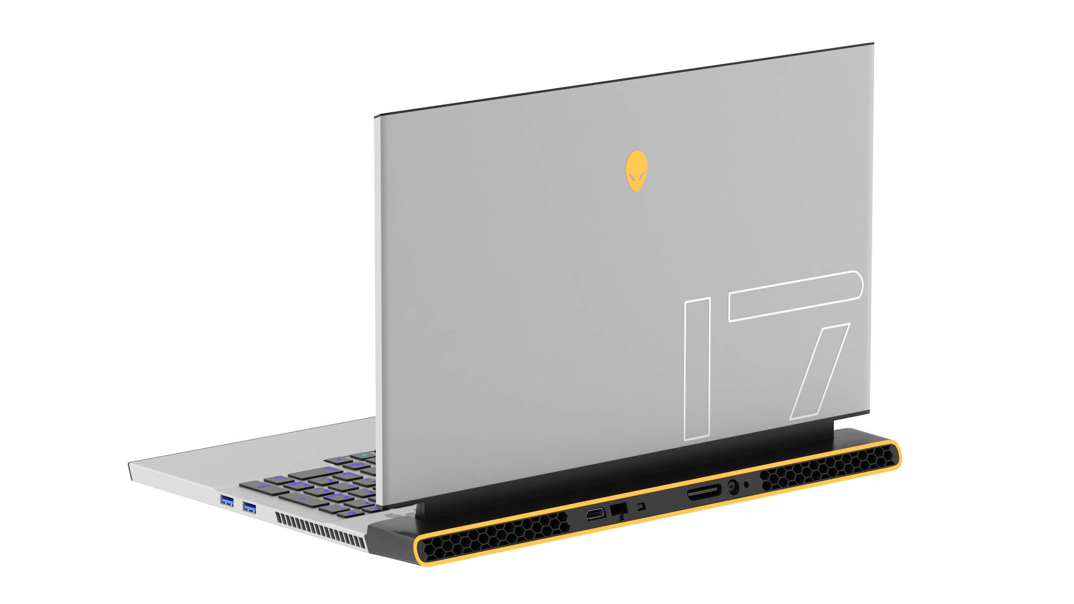 Alienware M17 - 3D Model by frezzy