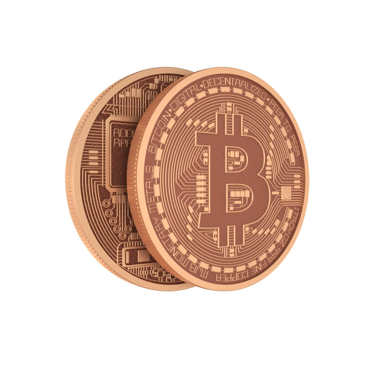 New Bitcoin - 3D Model by frezzy