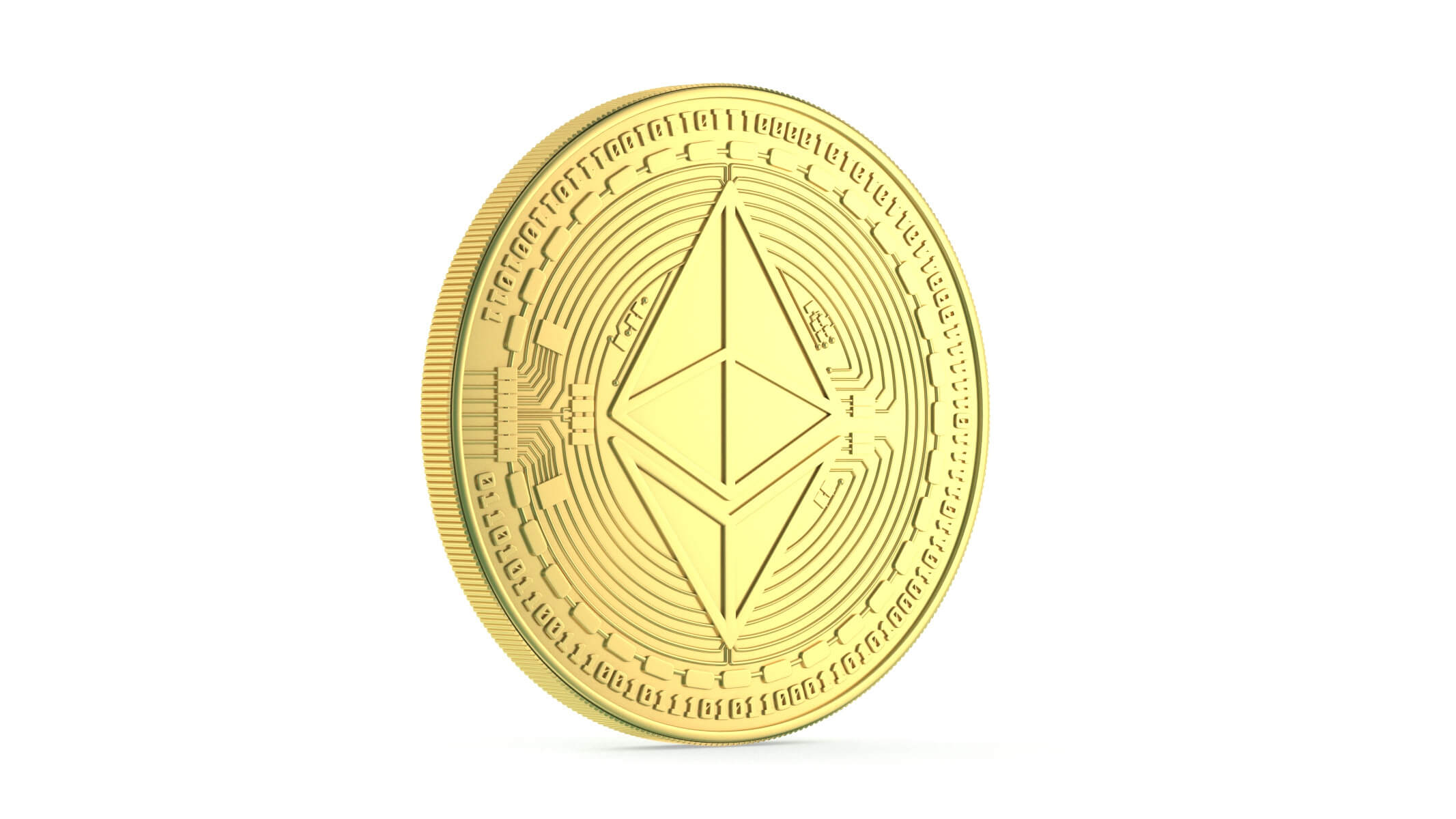 New Ethereum Coin - 3D Model by frezzy