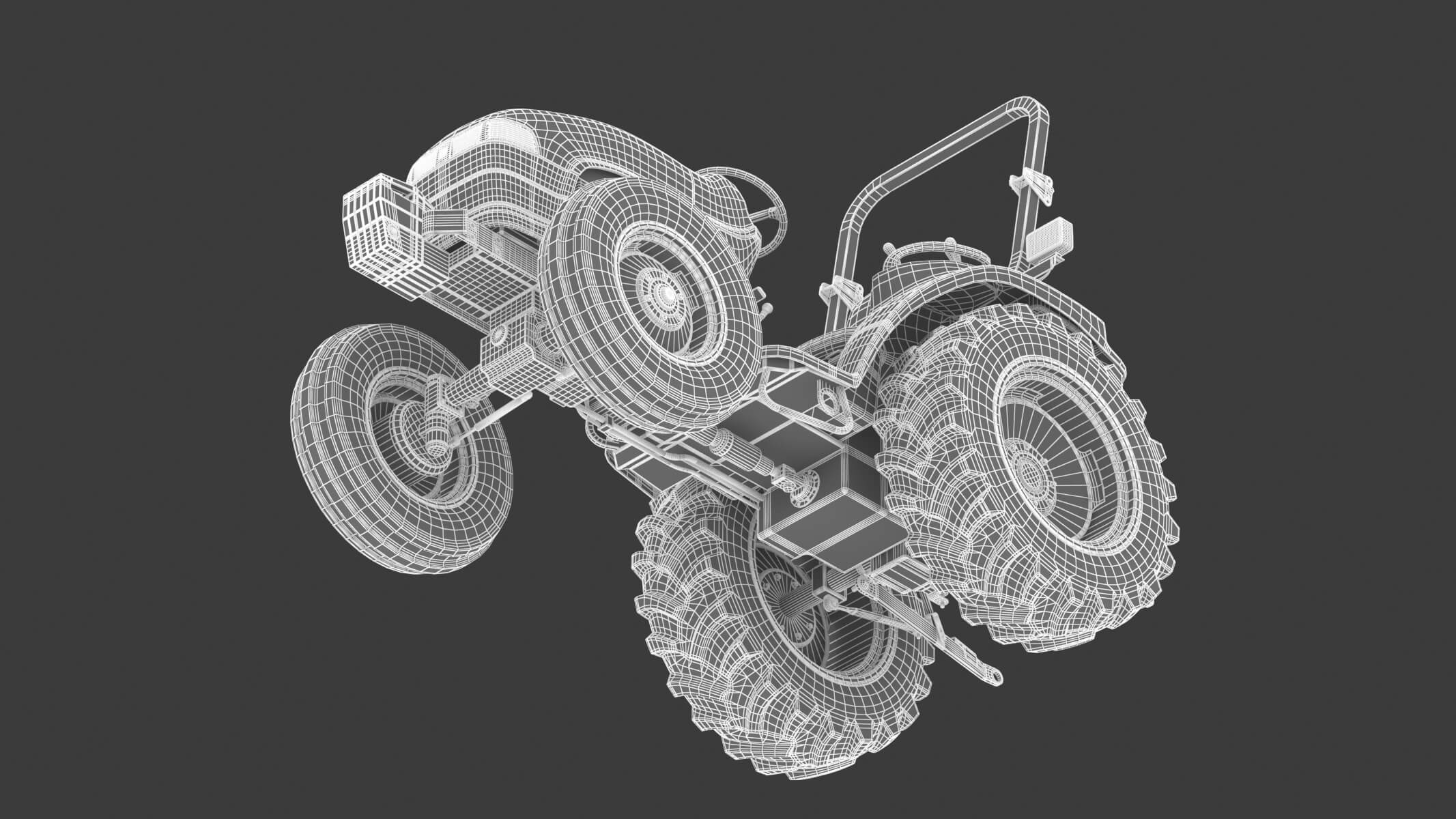 New Holland TC29 - 3D Model by frezzy