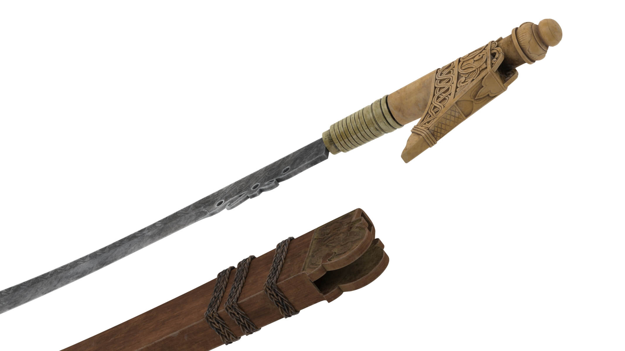 Niabor Sword - 3D Model by frezzy