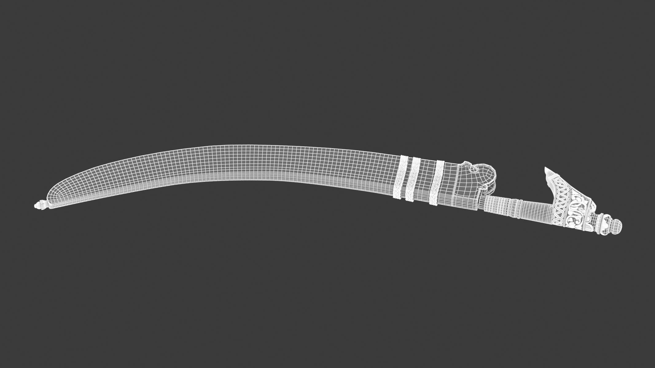 Niabor Sword - 3D Model by frezzy