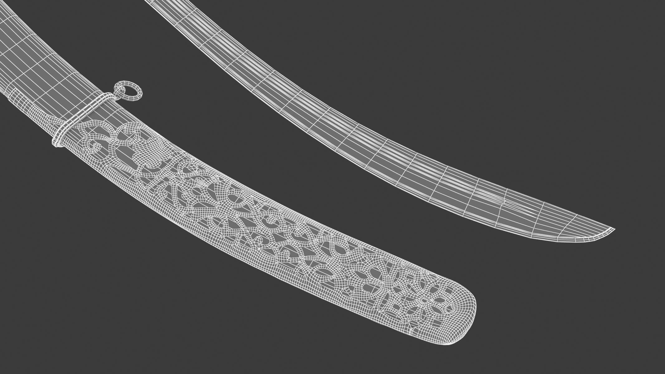 Nimcha Sword - 3D Model by frezzy