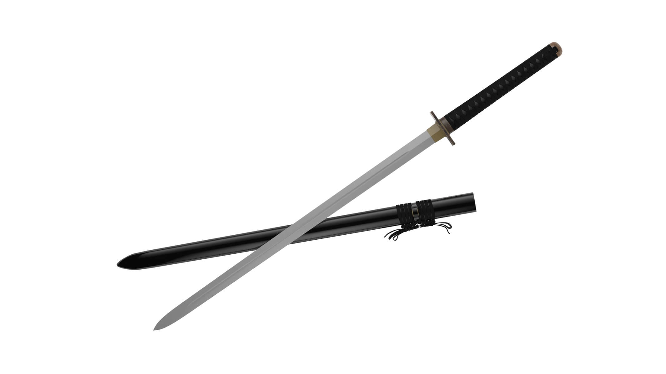 Ninjato Sword - 3D Model by frezzy