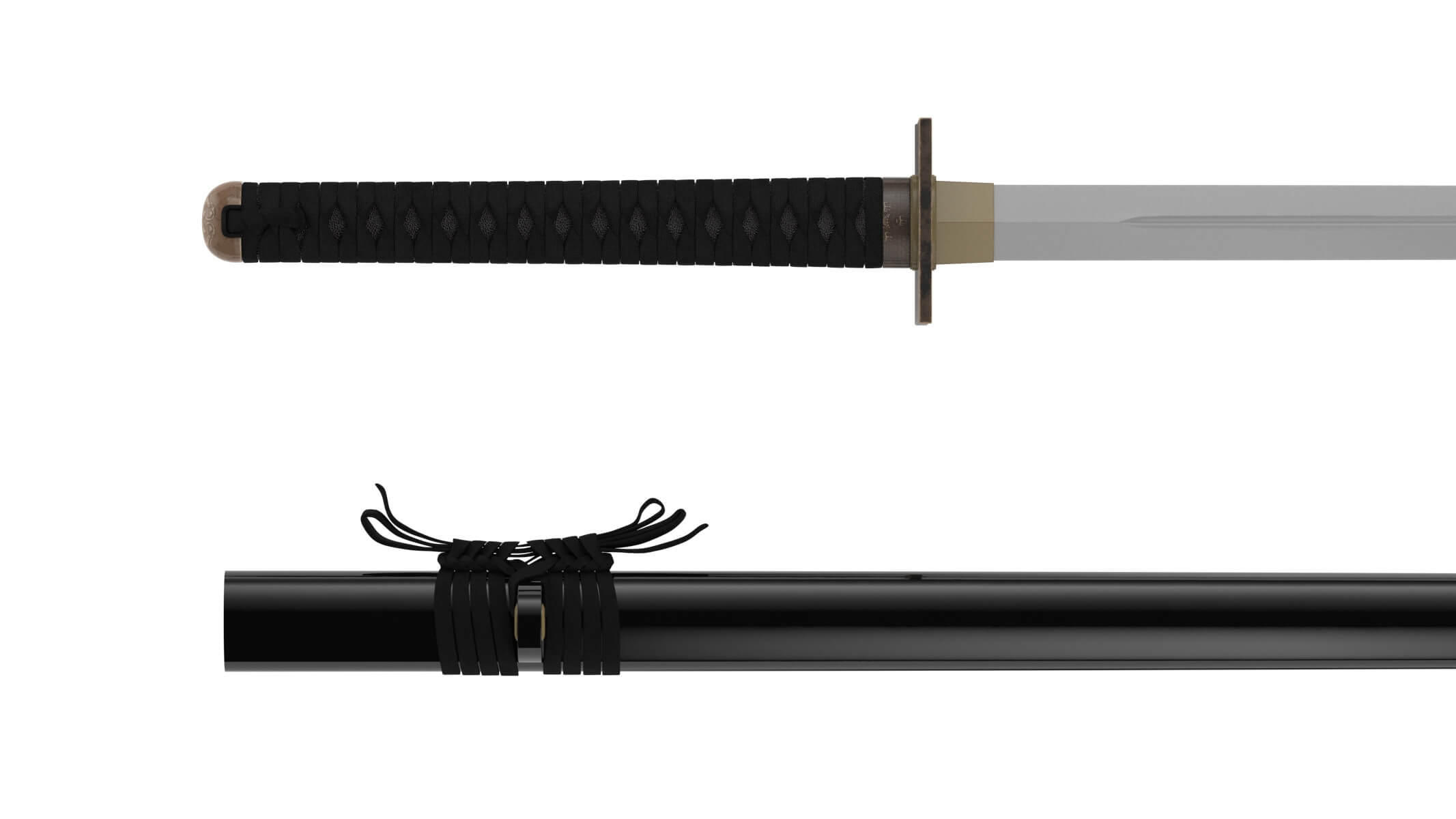Ninjato Sword - 3D Model by frezzy